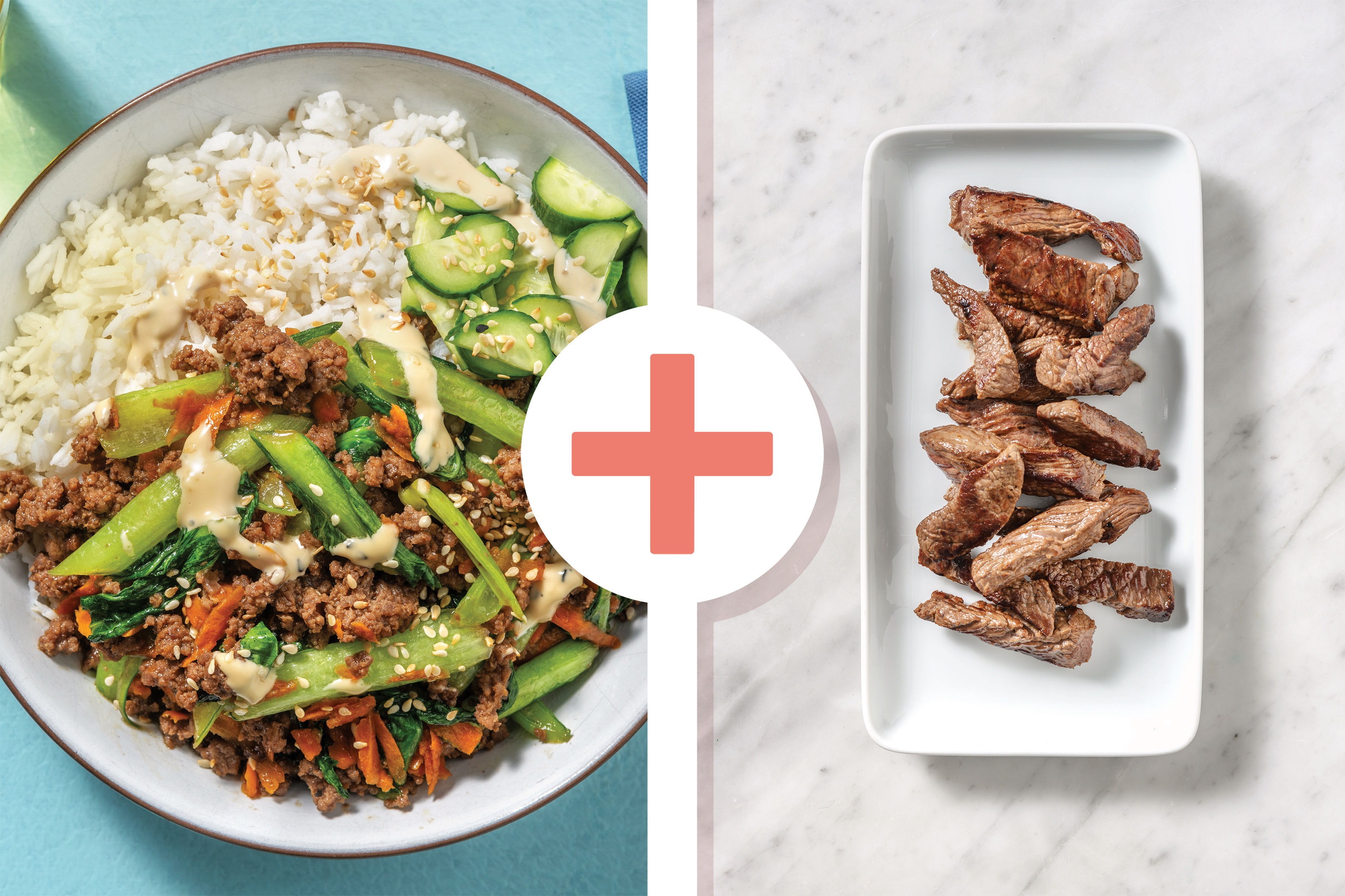 Ginger Beef Strip Rice Bowl Recipe | HelloFresh