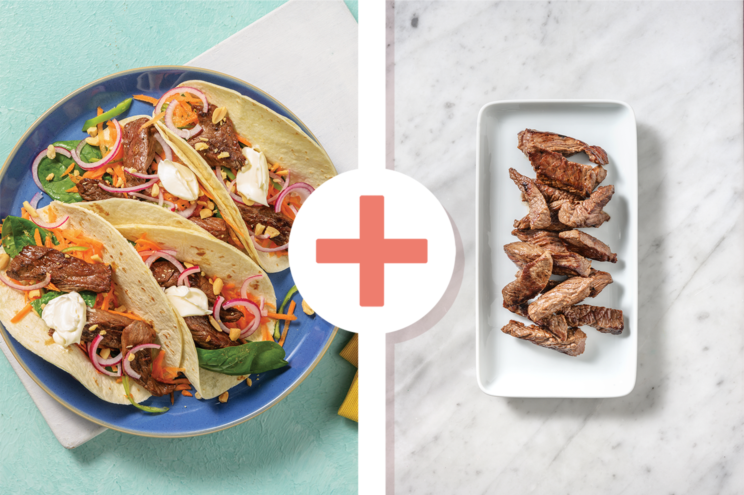 Double Honey-Soy Beef Tacos Recipe | HelloFresh
