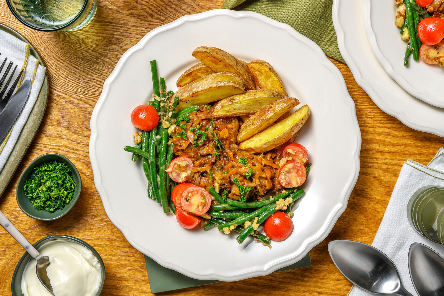 Ragoût de veau festif et pommes de terre Recette | HelloFresh