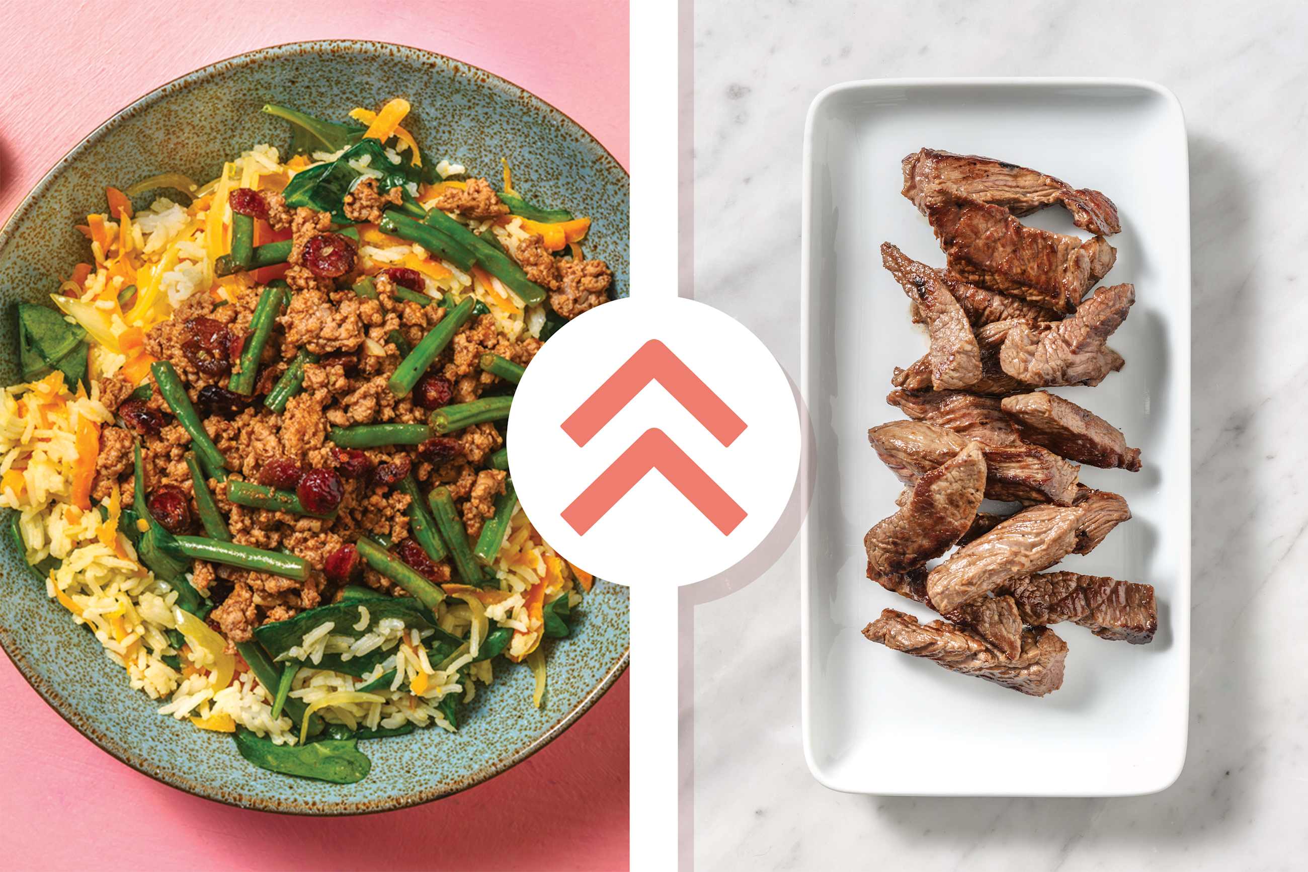 Moroccan-Spiced Beef & Pilaf Rice Recipe | HelloFresh
