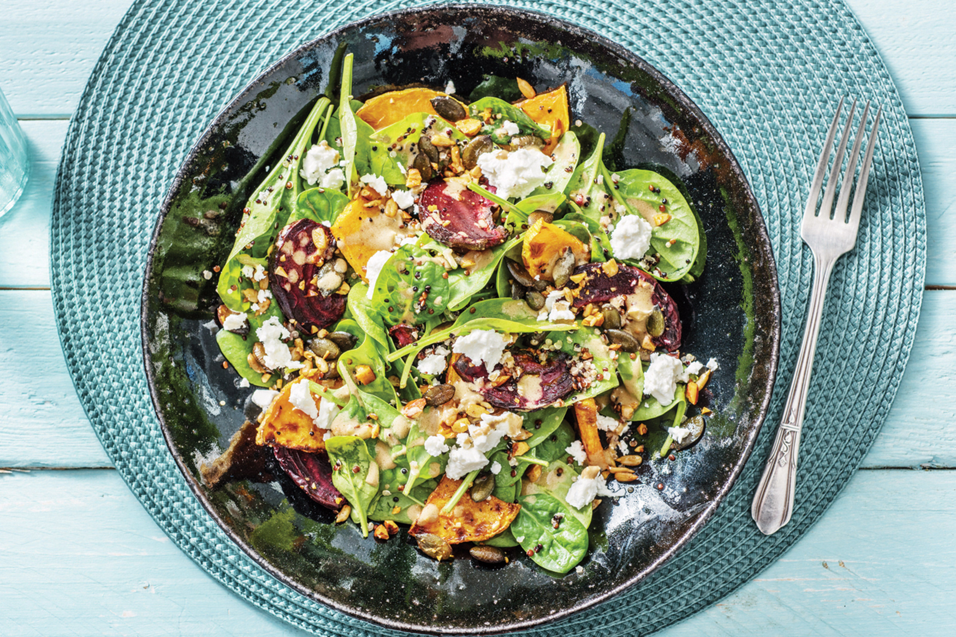 Roast Root Veg and Rainbow Quinoa Bowl Recipe | HelloFresh