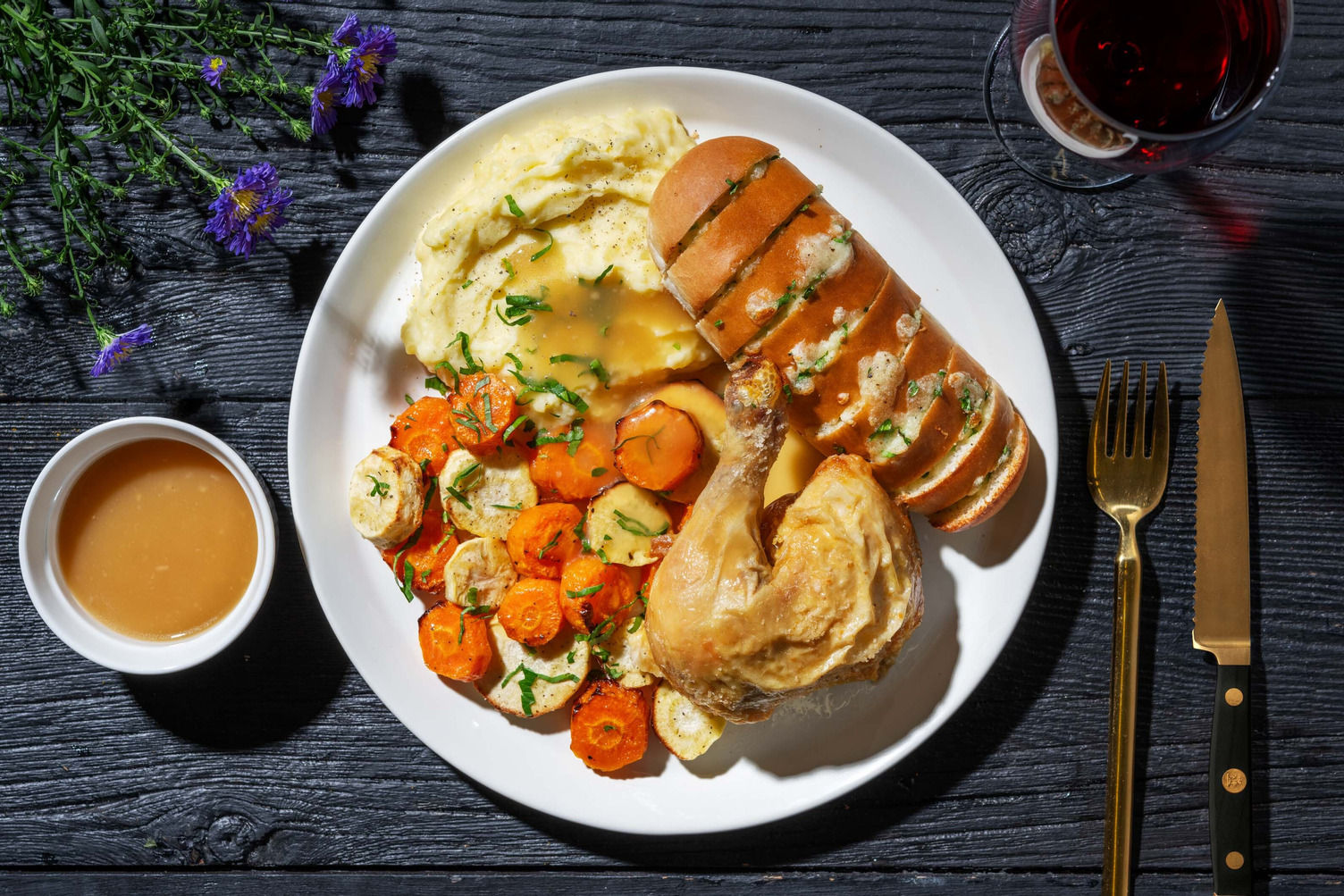 Roasted Chicken Dinner Recipe | HelloFresh