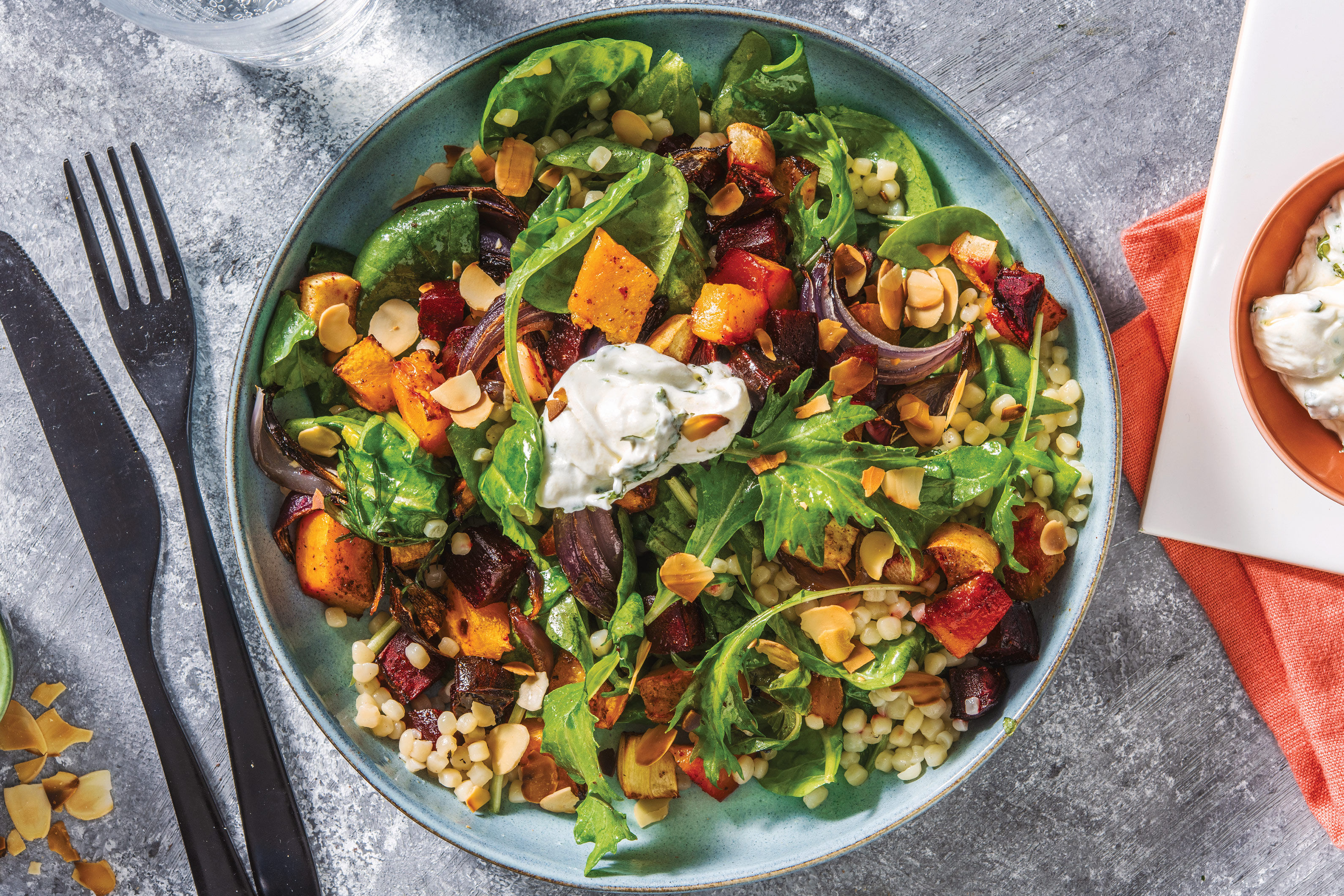 Roasted Pumpkin & Israeli Couscous Salad Recipe | HelloFresh