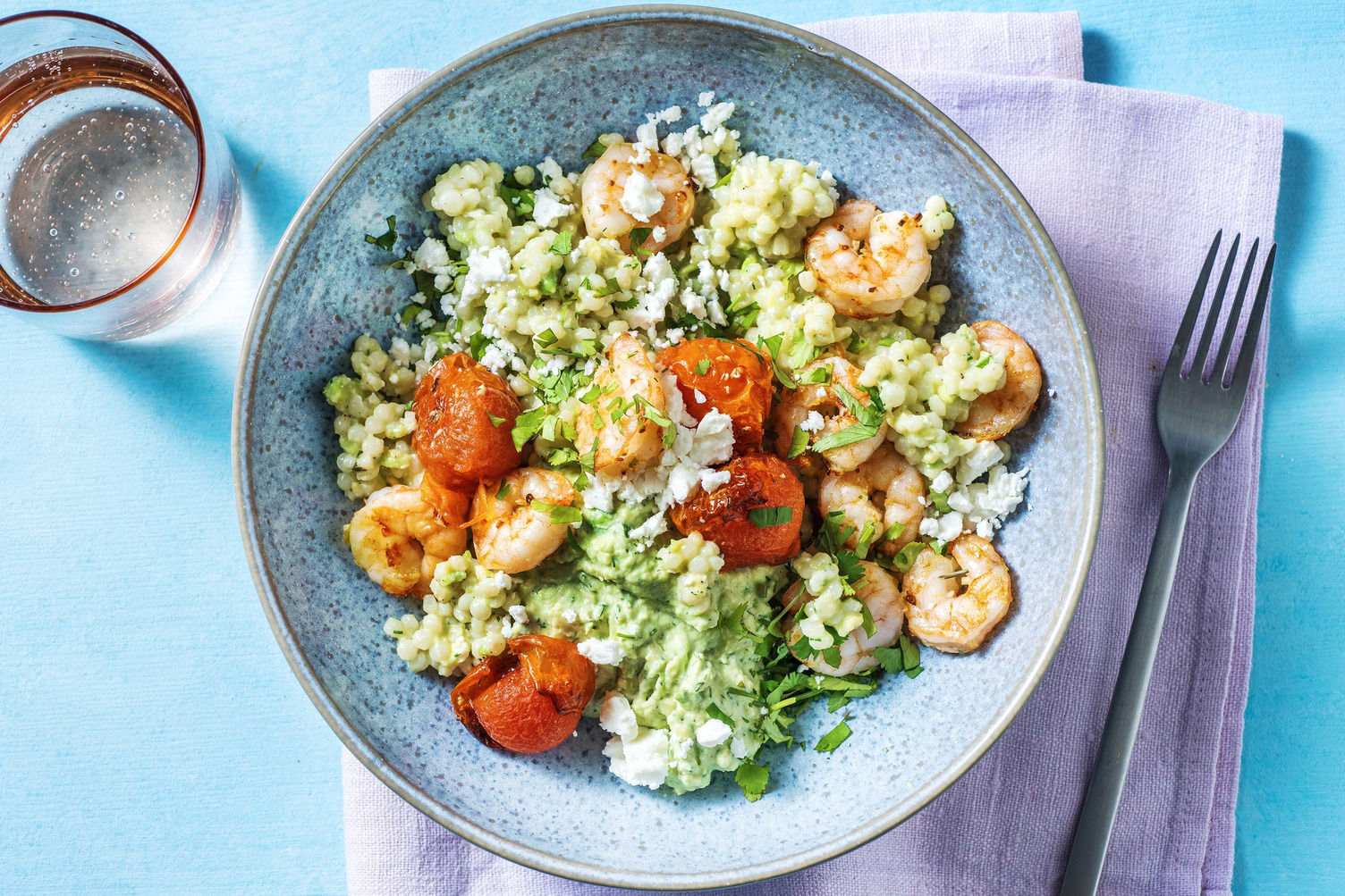 Roasted Shrimp and Avocado Dressing Recipe | HelloFresh