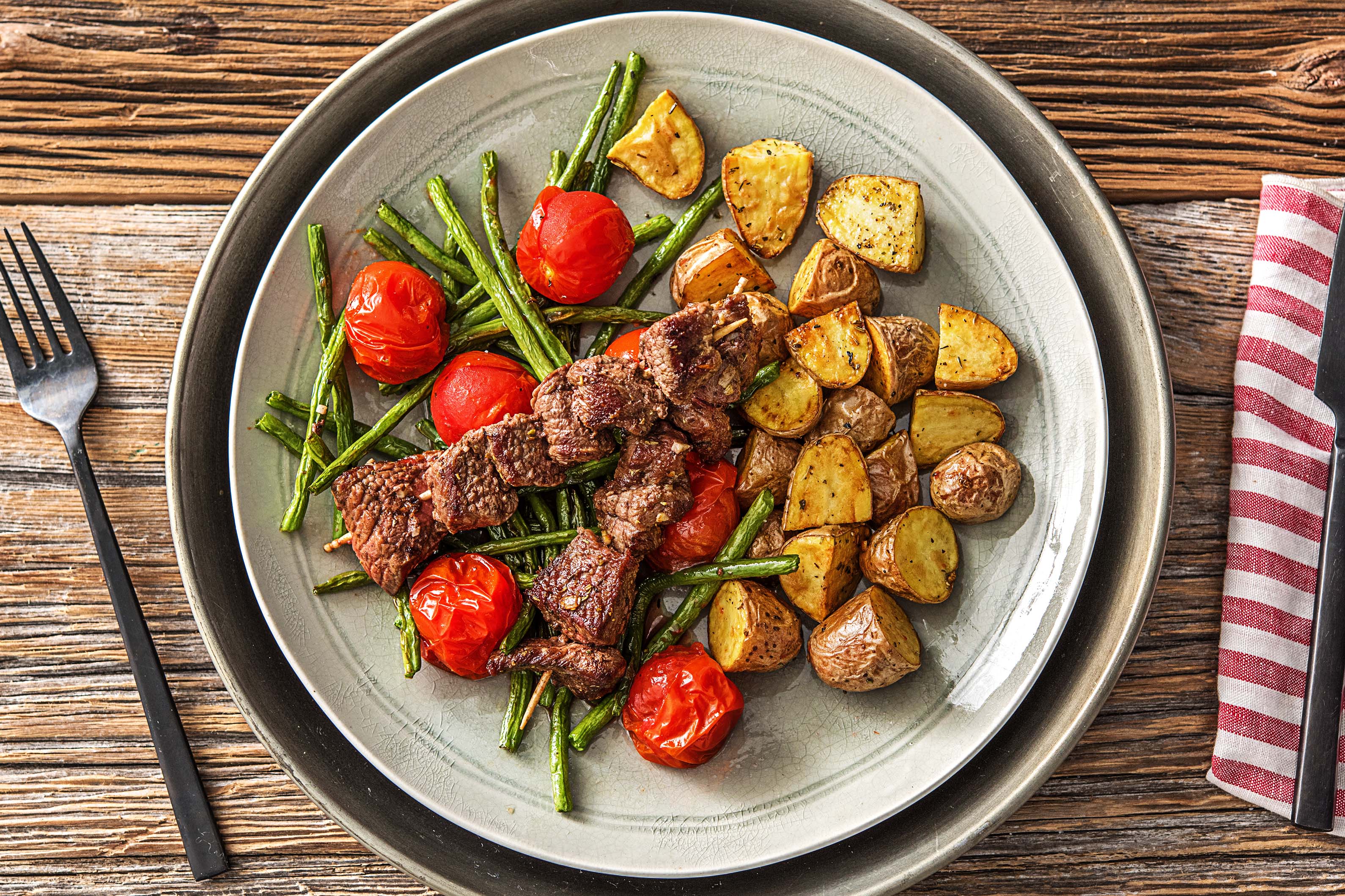 Rosemary Beef Skewers Recipe | HelloFresh