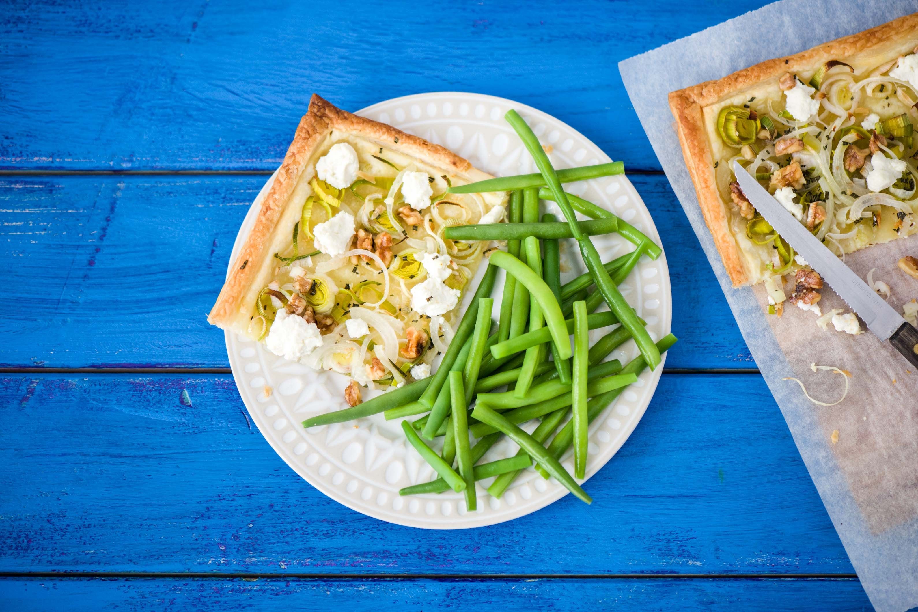 Rustic Fennel and Goat Cheese Tart Recipe | HelloFresh