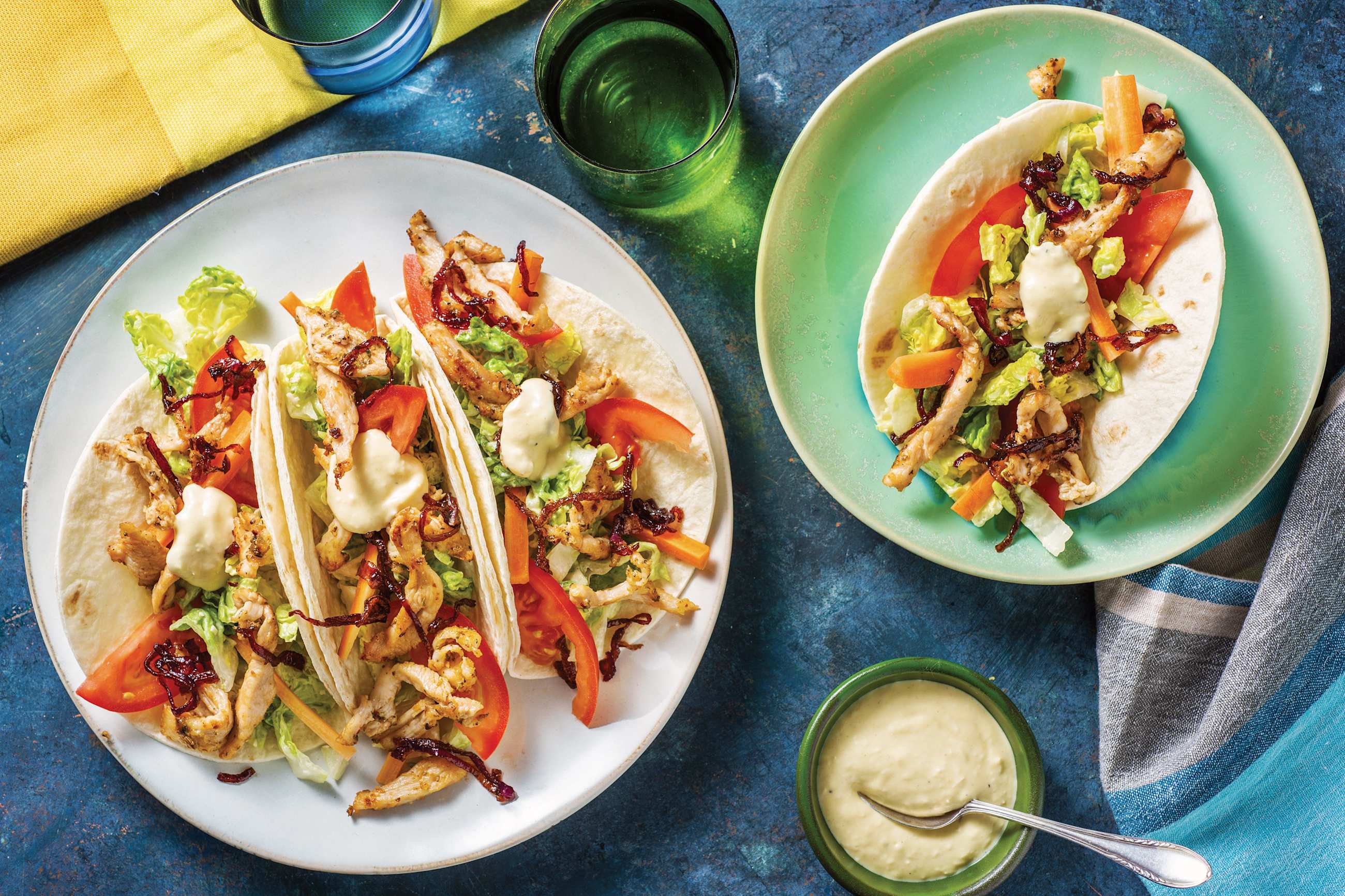 Rustic Italian Chicken Tacos Recipe | HelloFresh