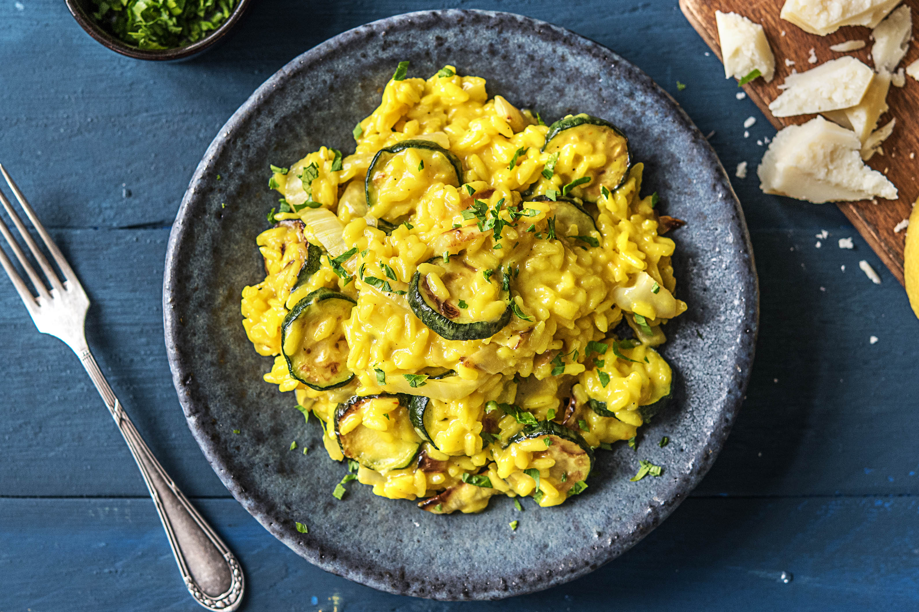 Saffron Risotto Recipe | HelloFresh