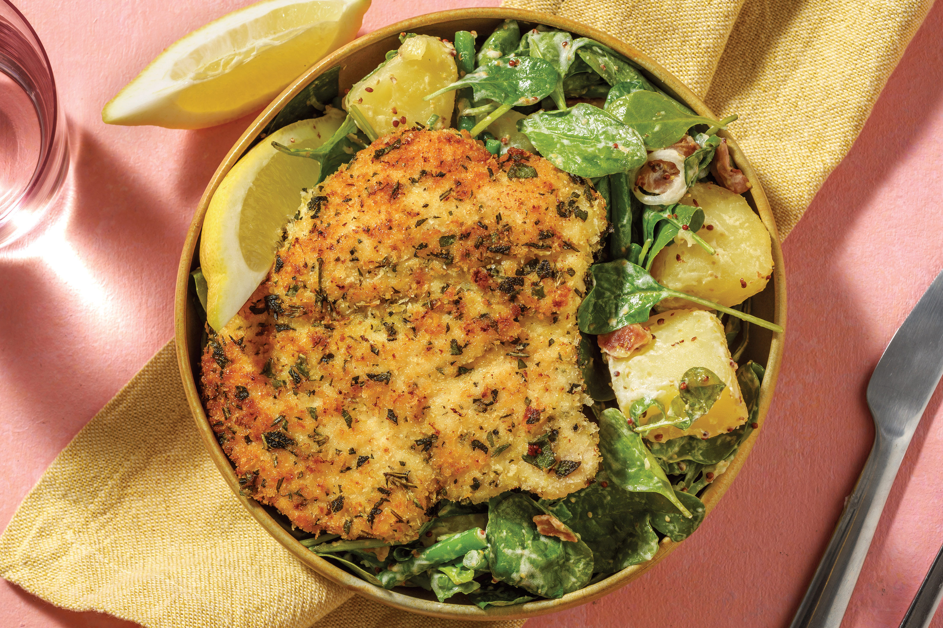 Parsley & Rosemary Crusted Chicken Recipe | HelloFresh
