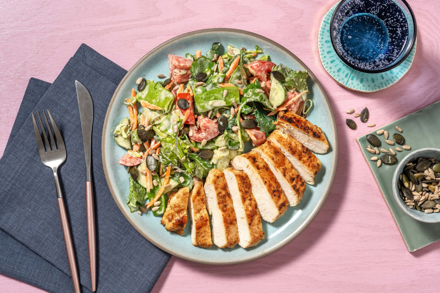 Salade estivale au poulet Recette | HelloFresh