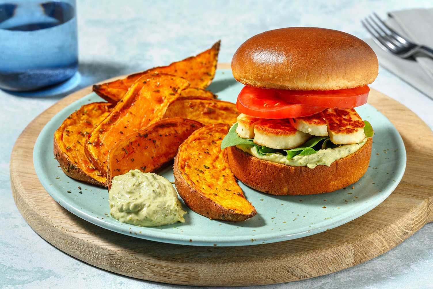 Pesto Halloumi Buns Recipe Hellofresh