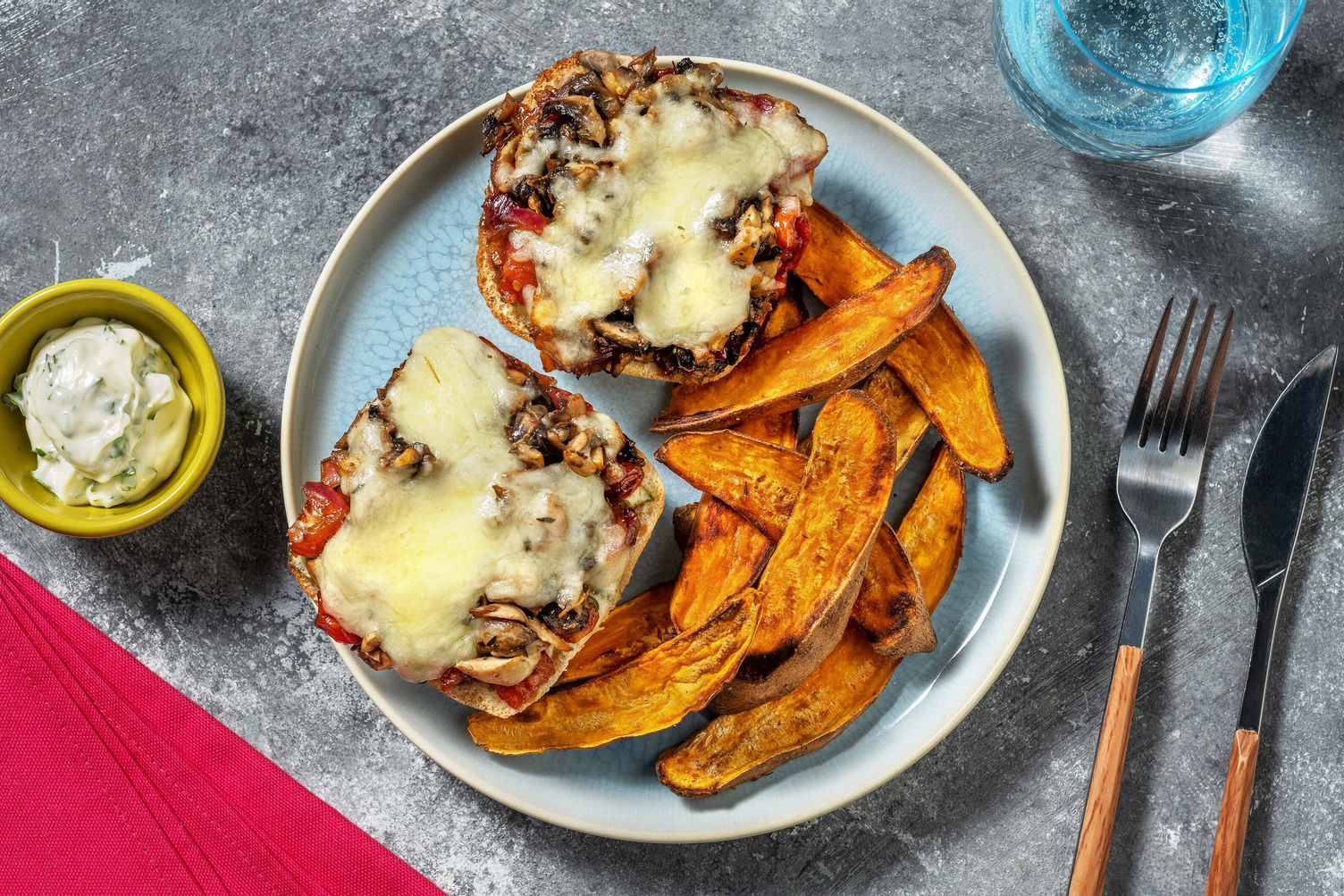 Open-Faced Mushroom Melts Recipe | HelloFresh