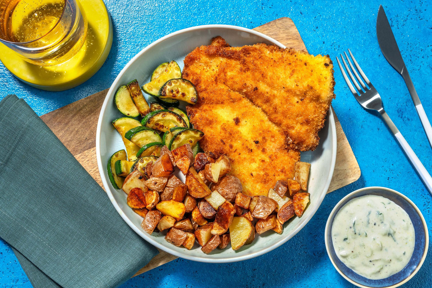 Crispy Chicken Schnitzel Recipe | HelloFresh