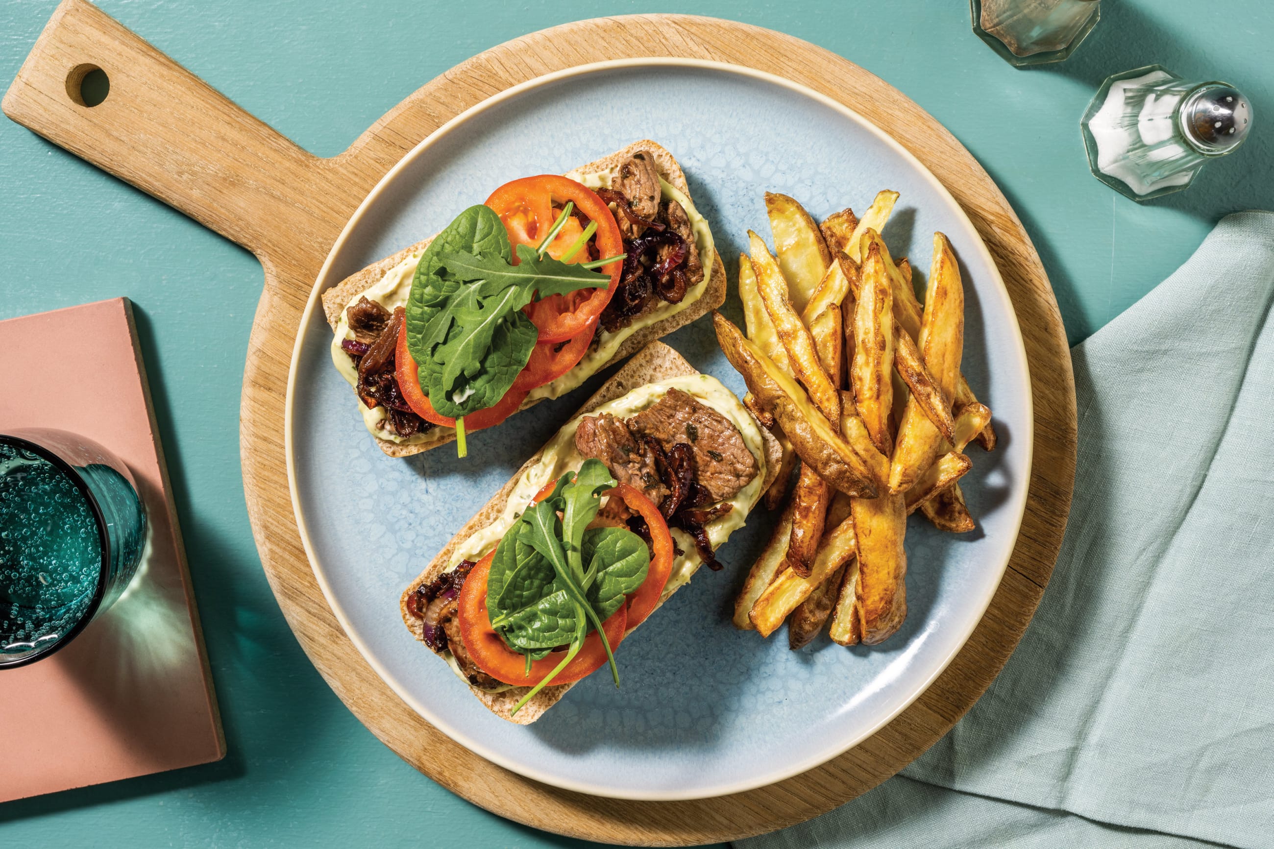 Seared Beef & Caramelised Onion Panini Recipe | HelloFresh