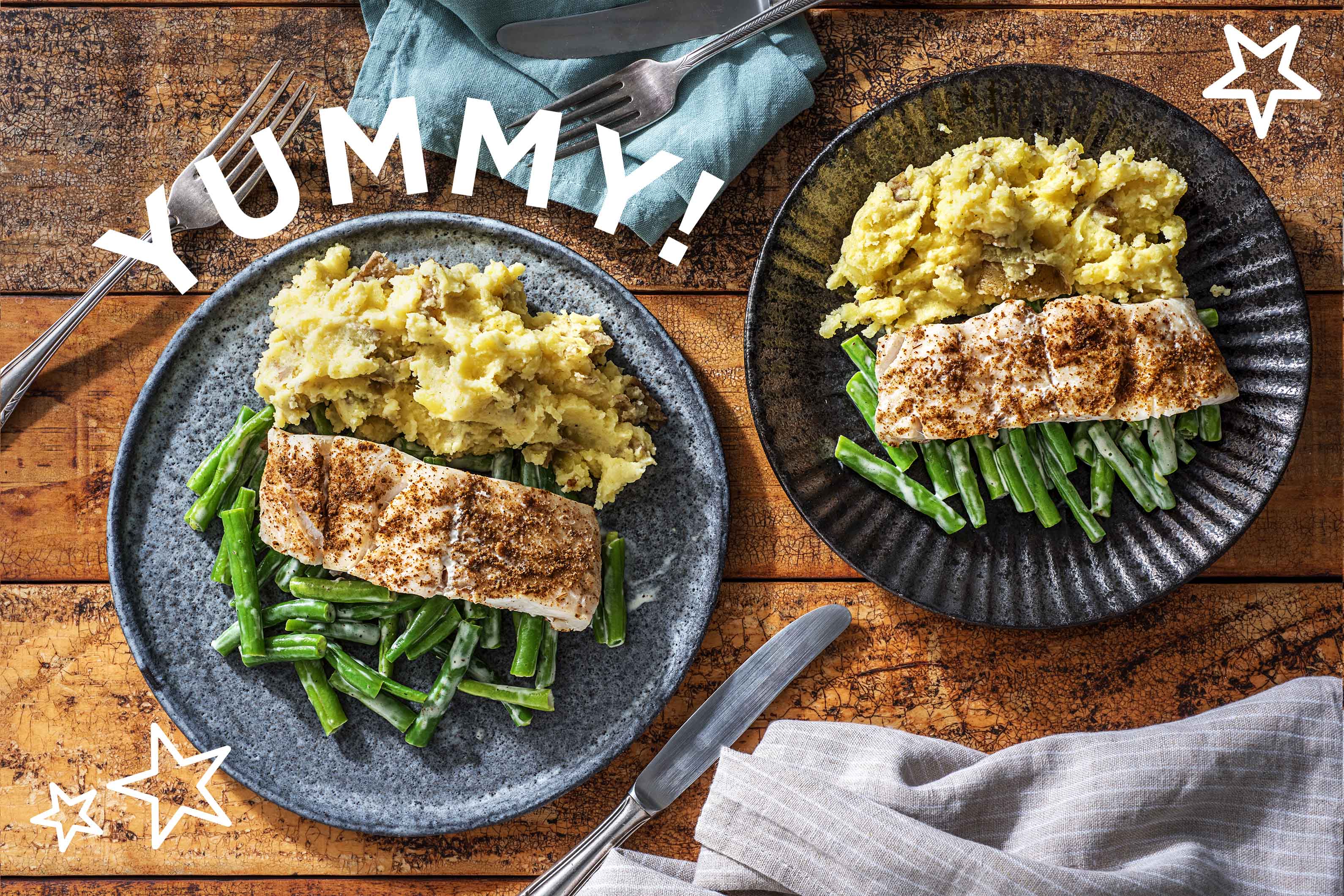 Seehecht aus dem Backofen Rezept | HelloFresh