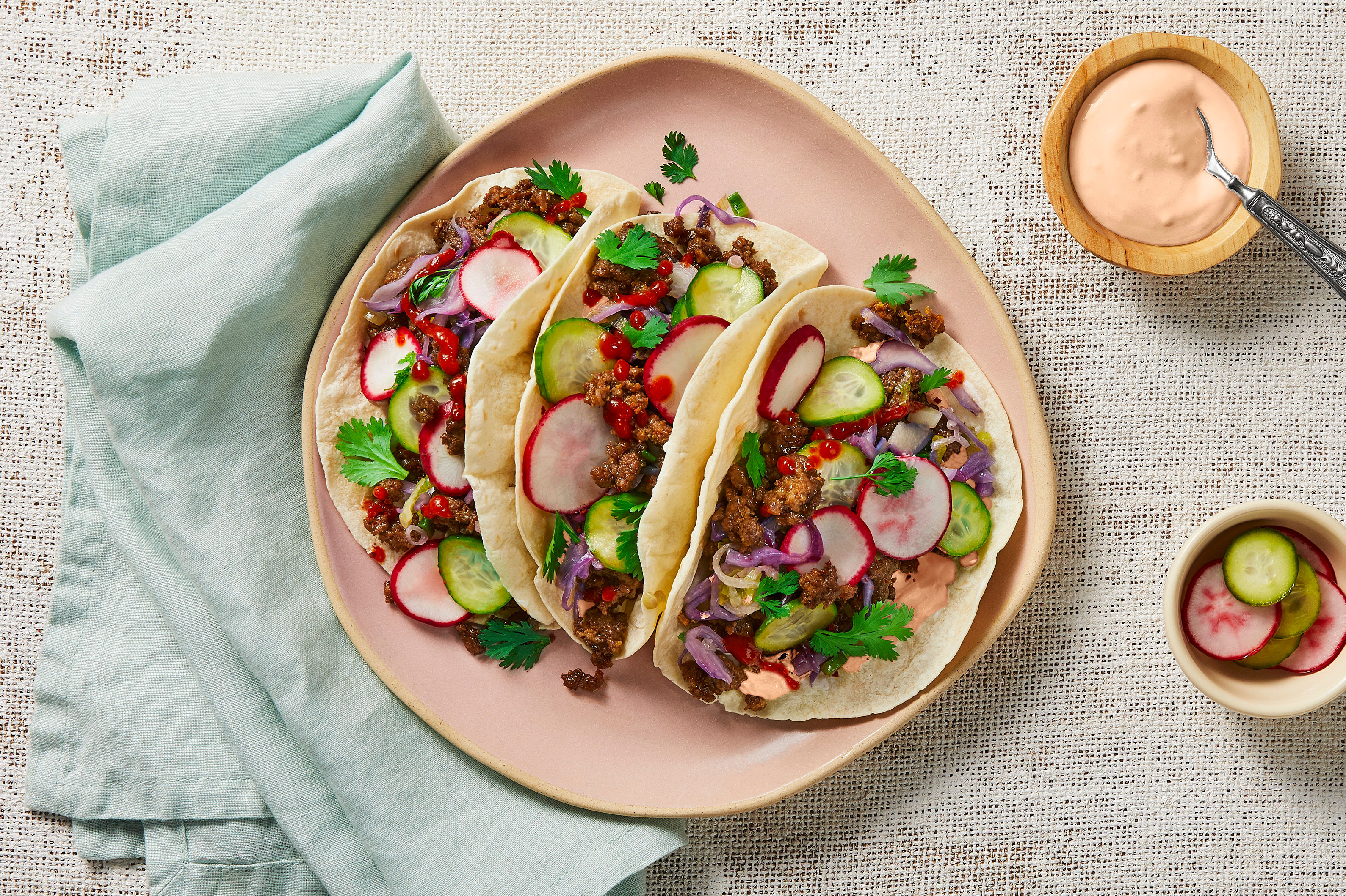 Sesame Beef Tacos Recipe | HelloFresh