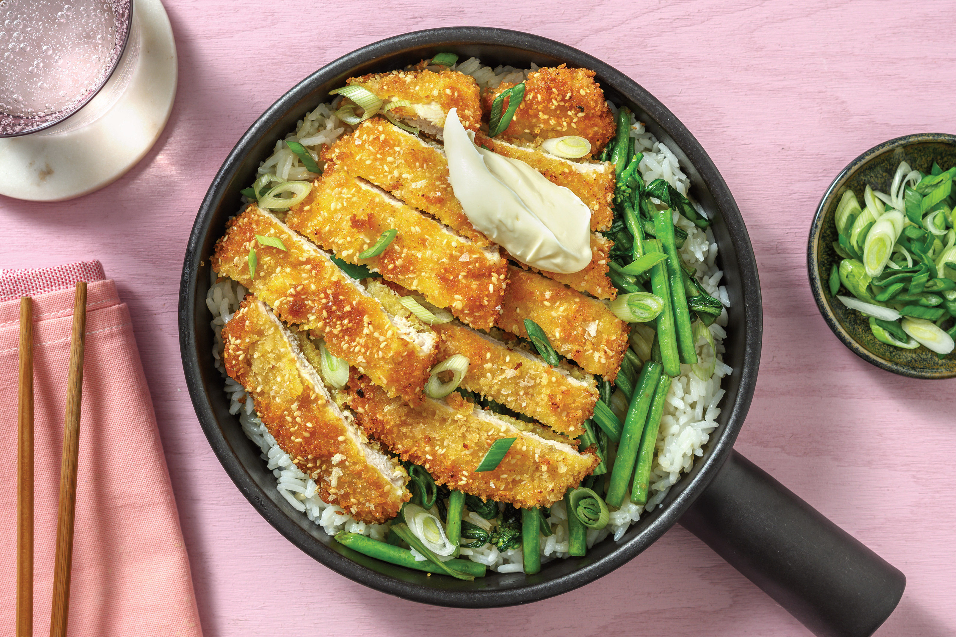 Sesame Crumbed Pork Recipe | HelloFresh