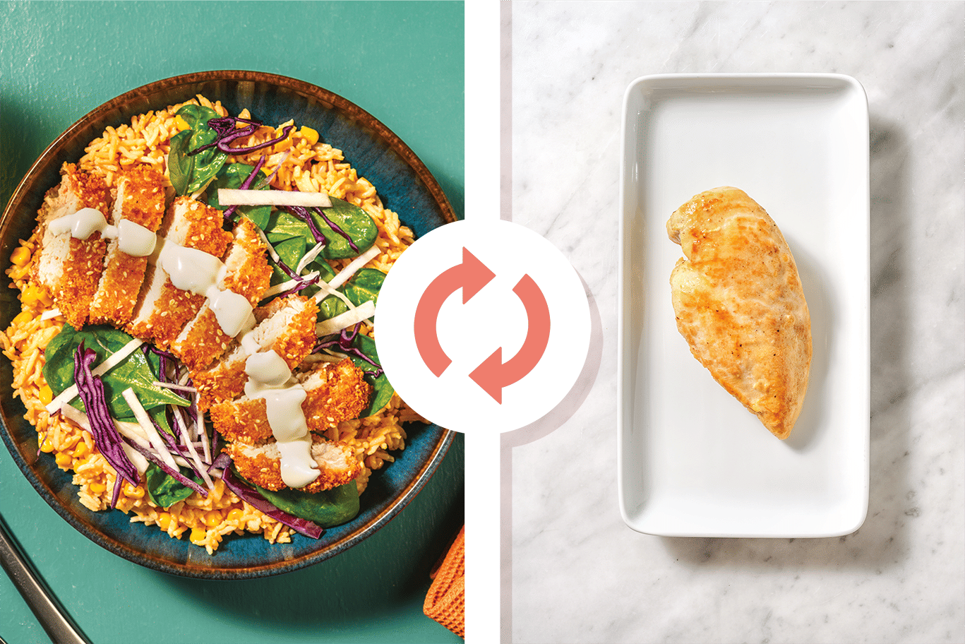 Sesame Crusted Chicken Schnitzel Recipe | HelloFresh