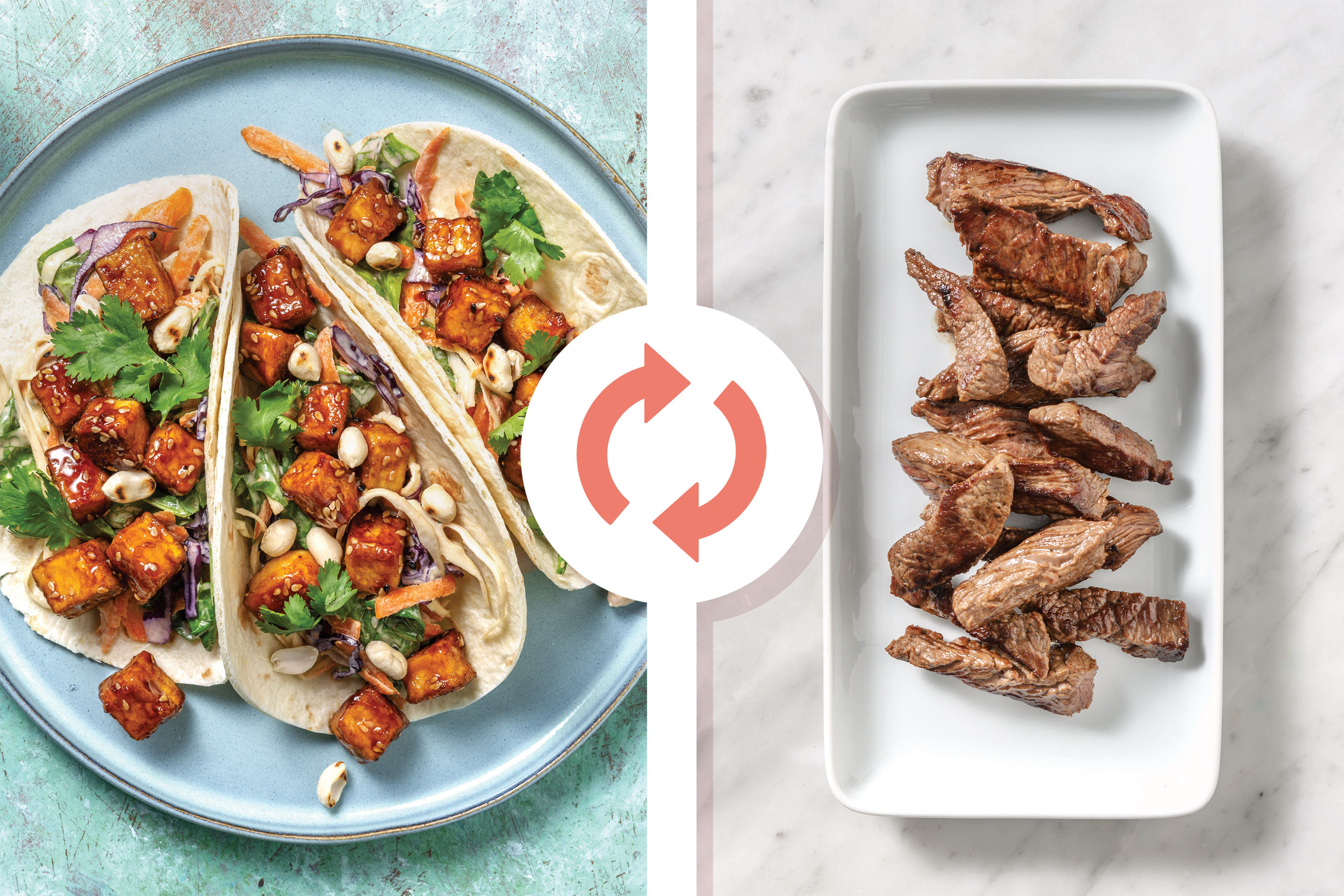 Quick Sesame-Sweet Chilli Beef Tacos Recipe | HelloFresh