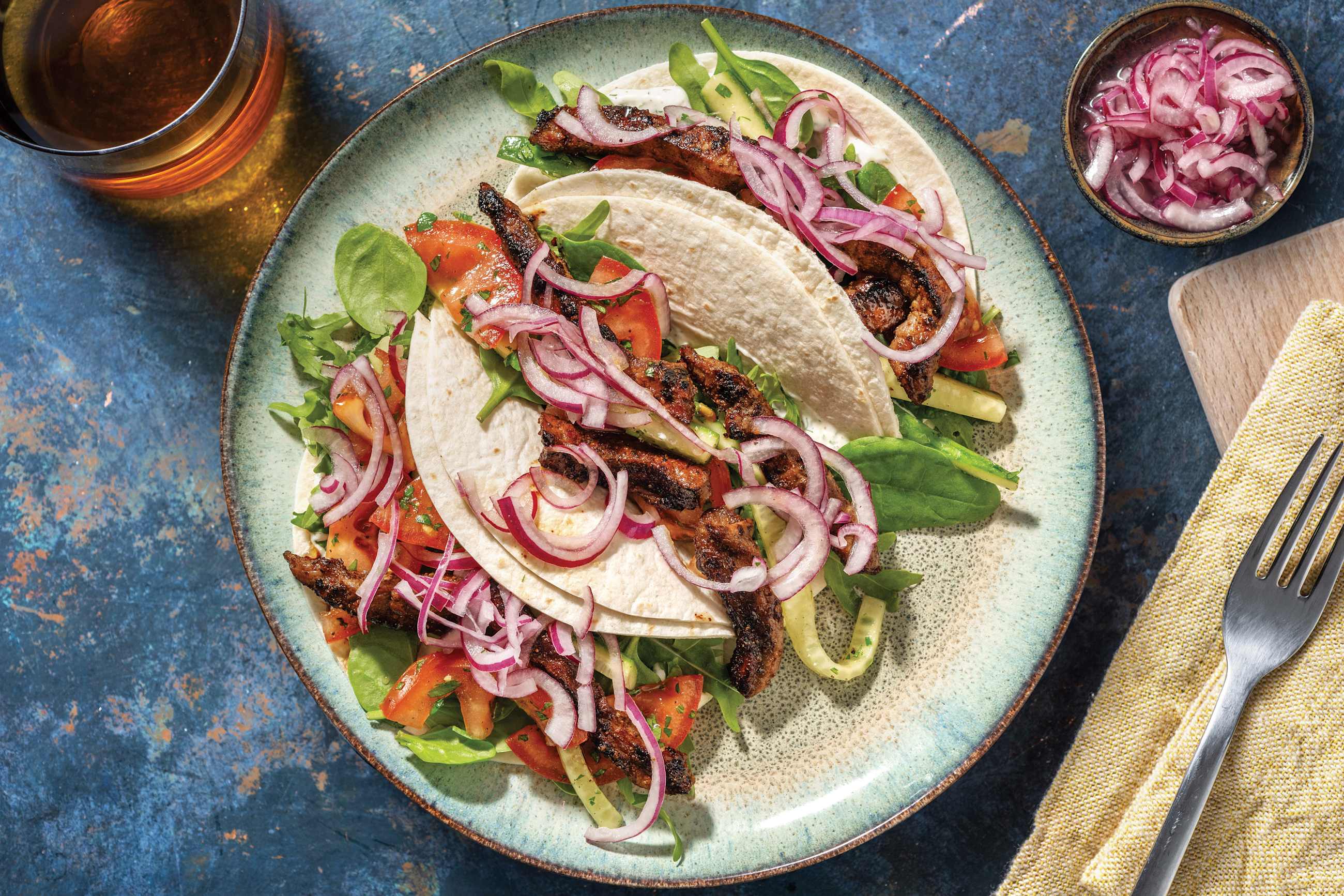 Shawarma Beef Tacos Recipe | HelloFresh