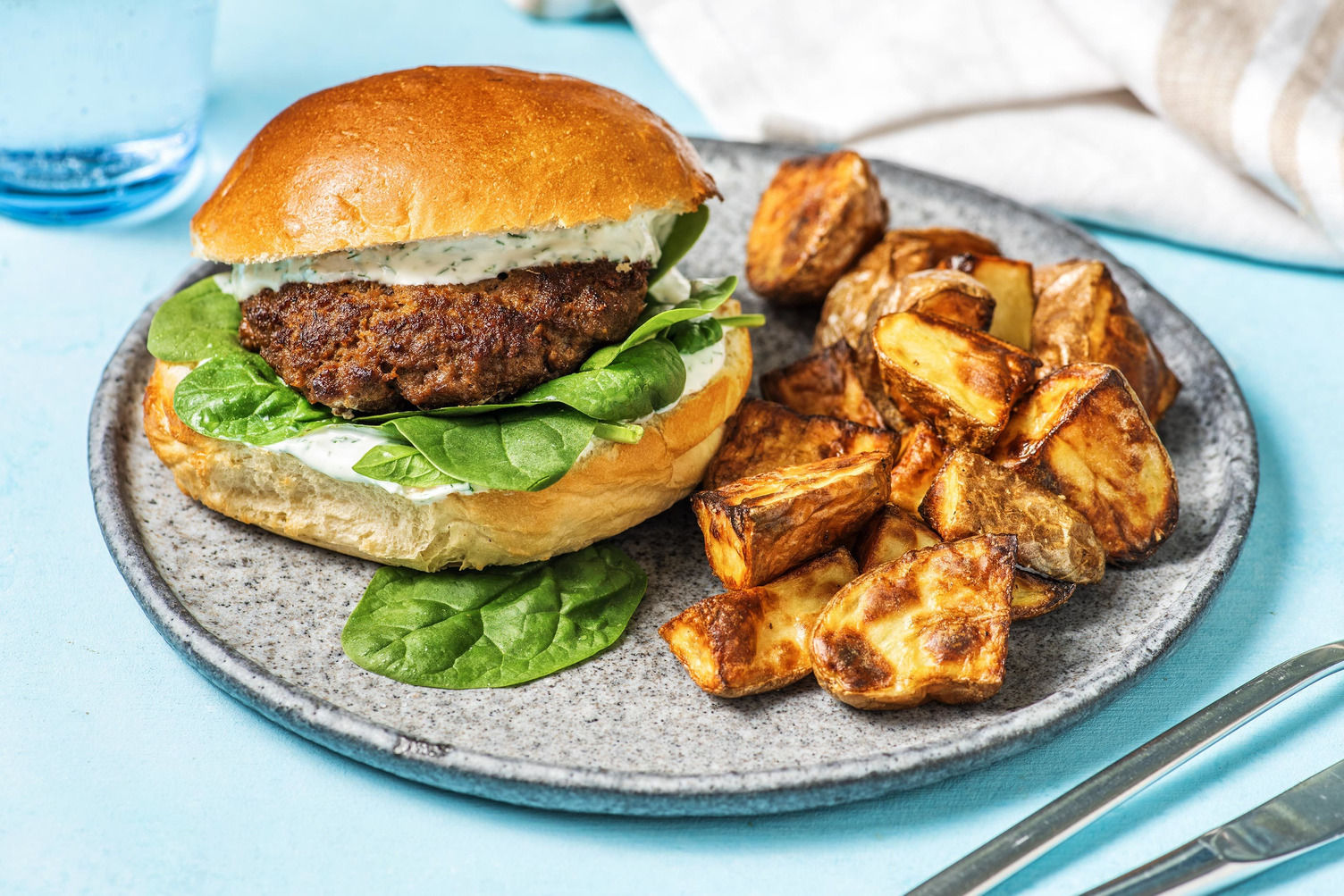 Shawarma-Spiced Lamb Sandwich Recipe | HelloFresh