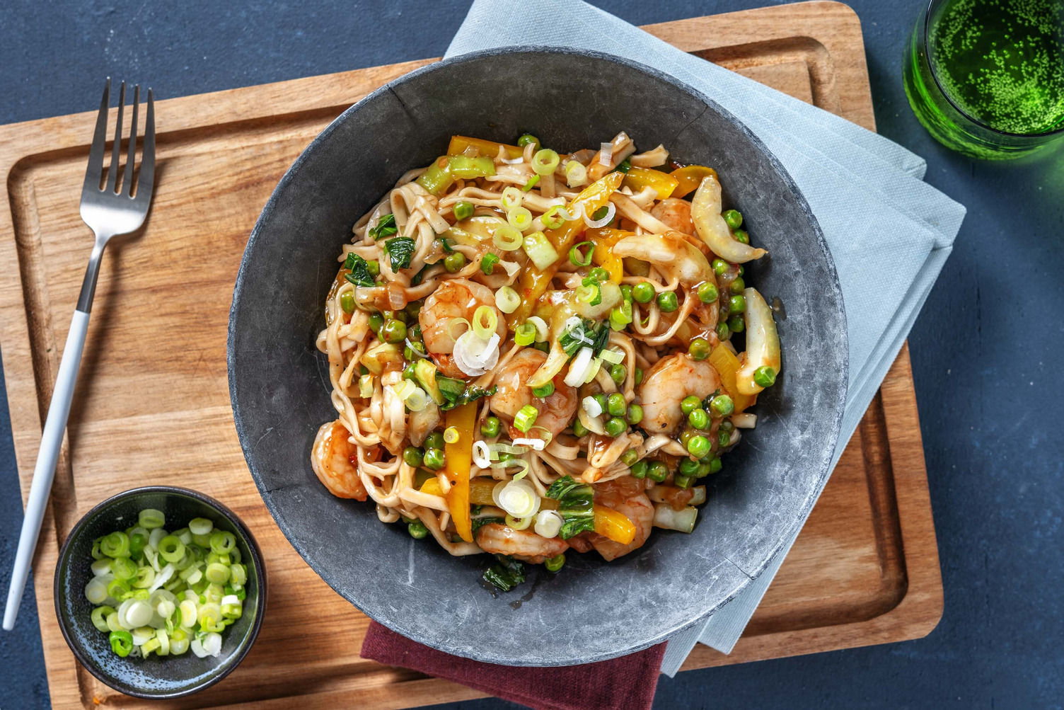 Chow mein aux crevettes Recette | HelloFresh