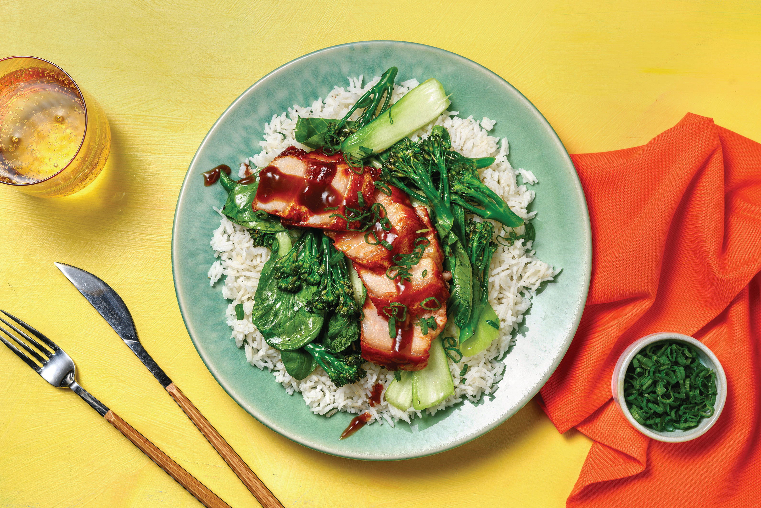 Sichuan Roast Pork Belly & Garlic Rice Recipe | HelloFresh