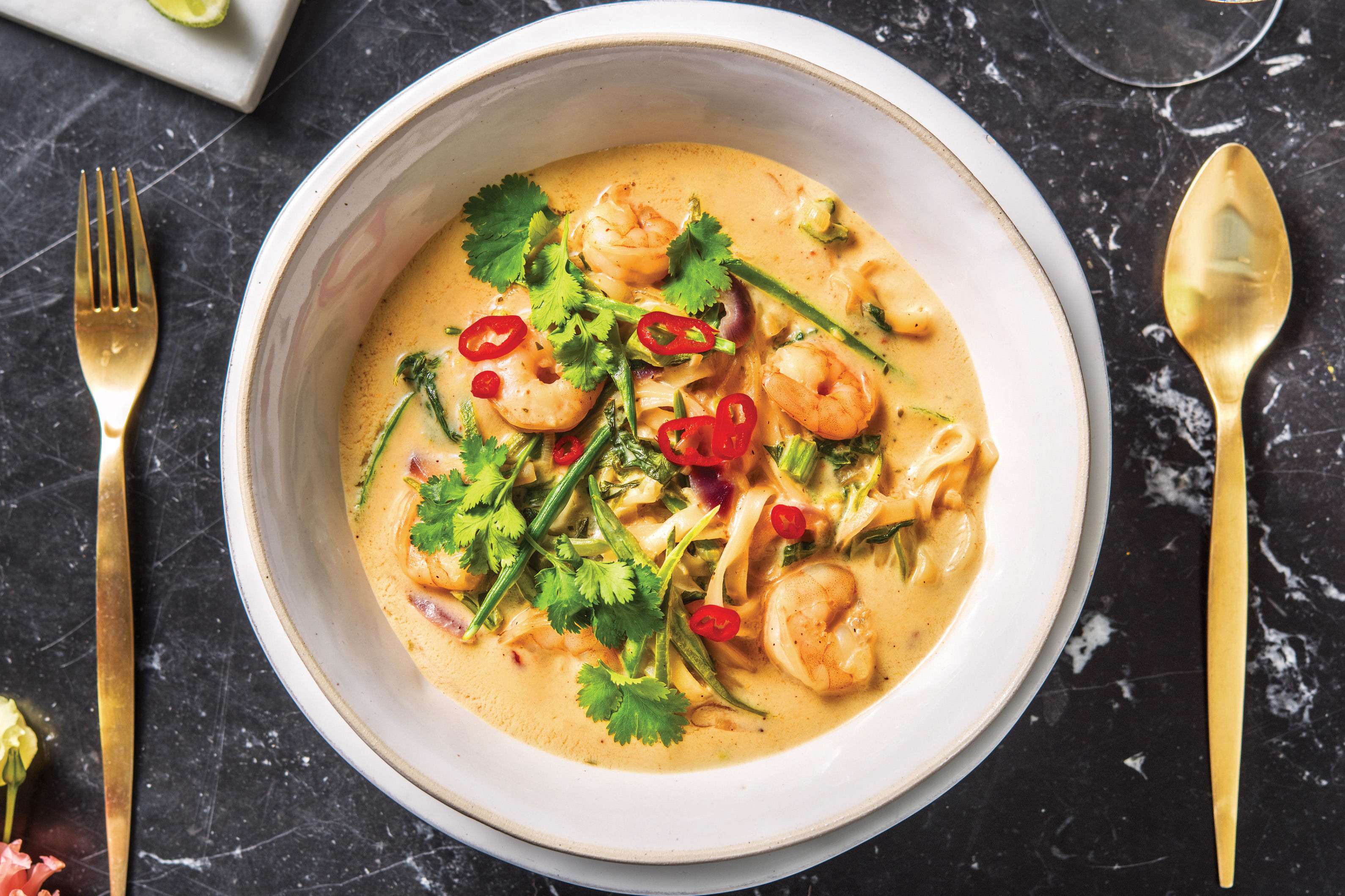 Singaporean Prawn & Coconut Laksa Recipe | HelloFresh