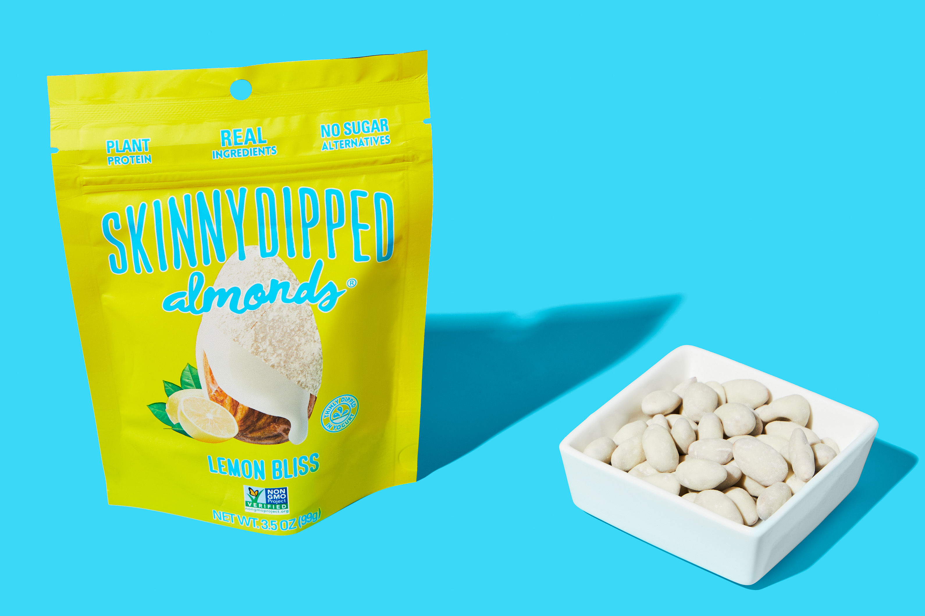 SkinnyDipped Lemon Bliss Almonds Recipe | HelloFresh
