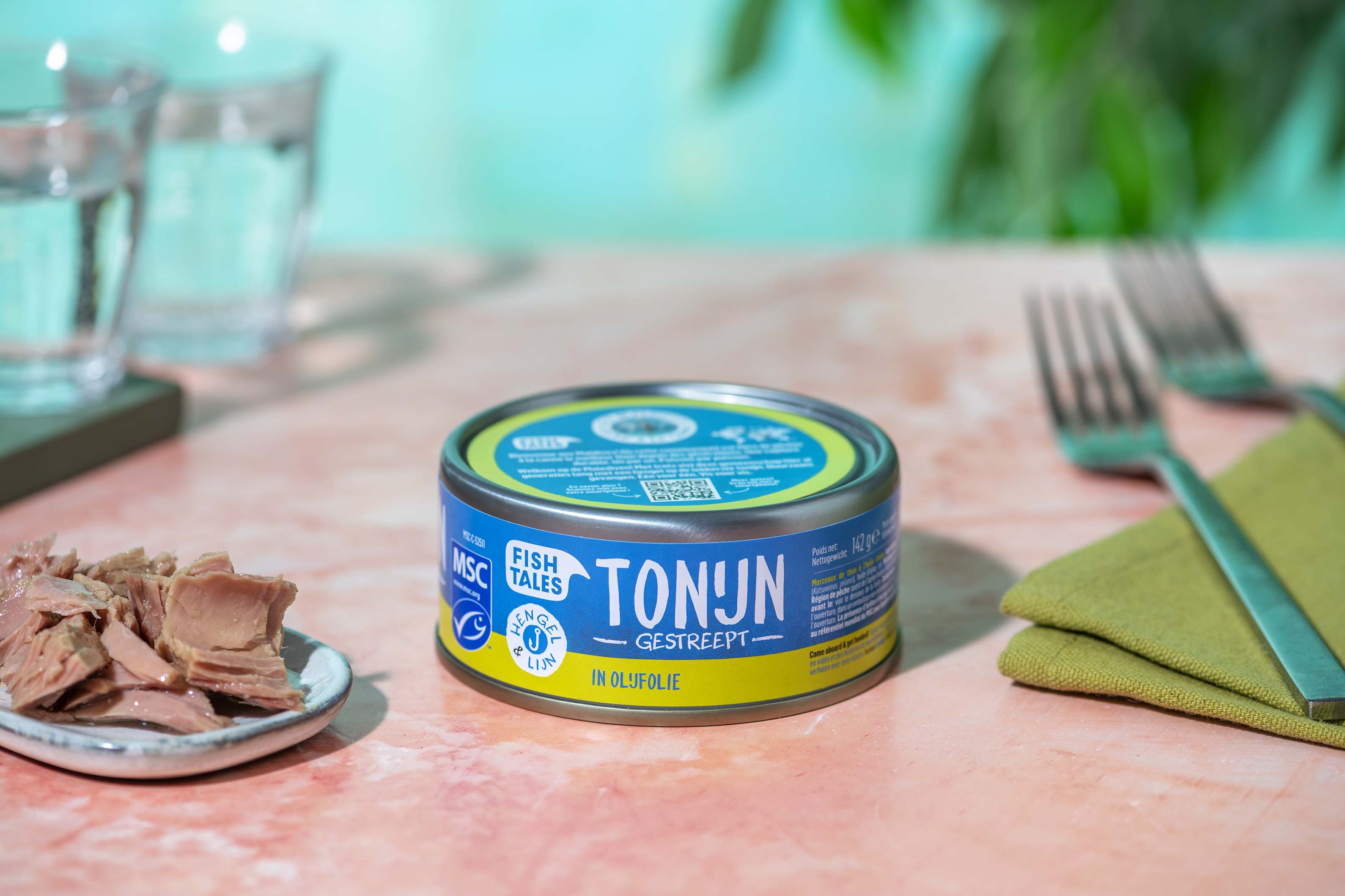 Modularity: Skipjack tonijn in blik met olijfolie (80g) Recept | HelloFresh