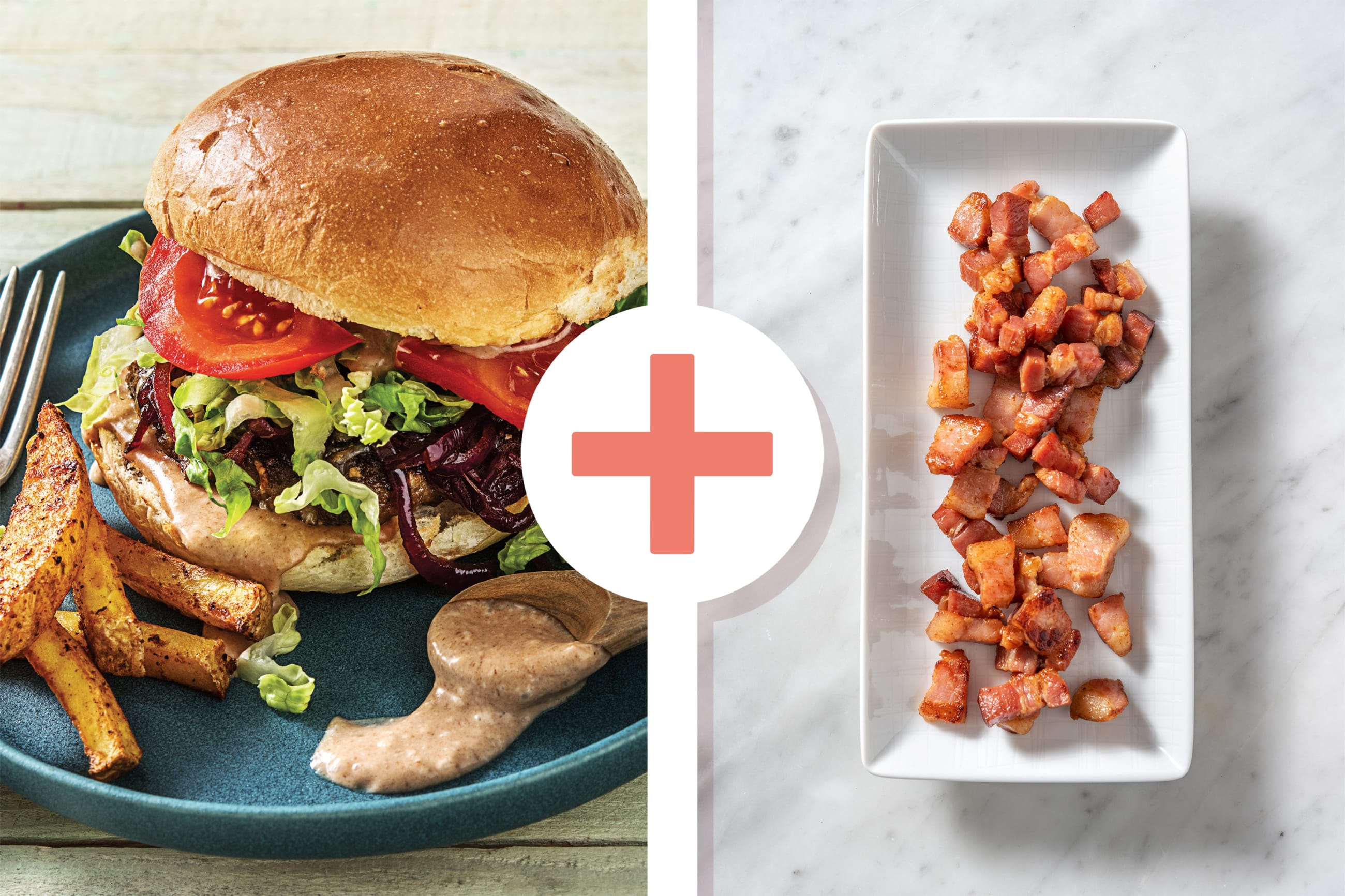 Smokey Beef Craft Cheeseburger Recipe | HelloFresh