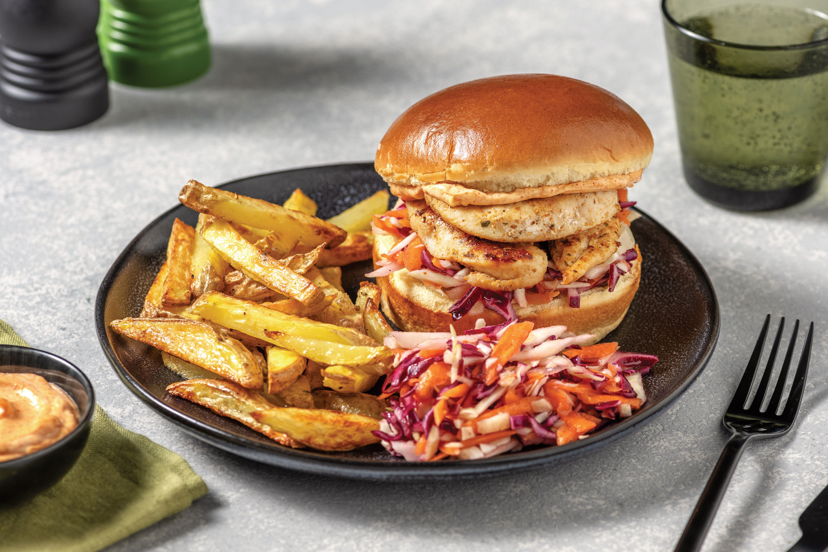 Easy Louisiana Chicken Burger Recipe | HelloFresh