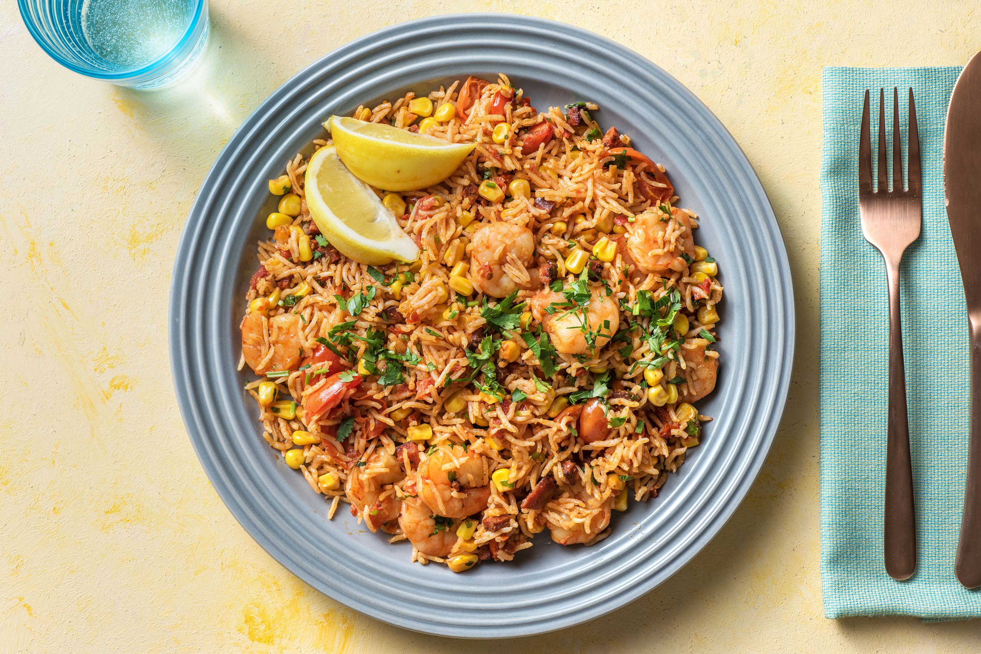Smoky Chorizo & King Prawn Rice Recipe | HelloFresh