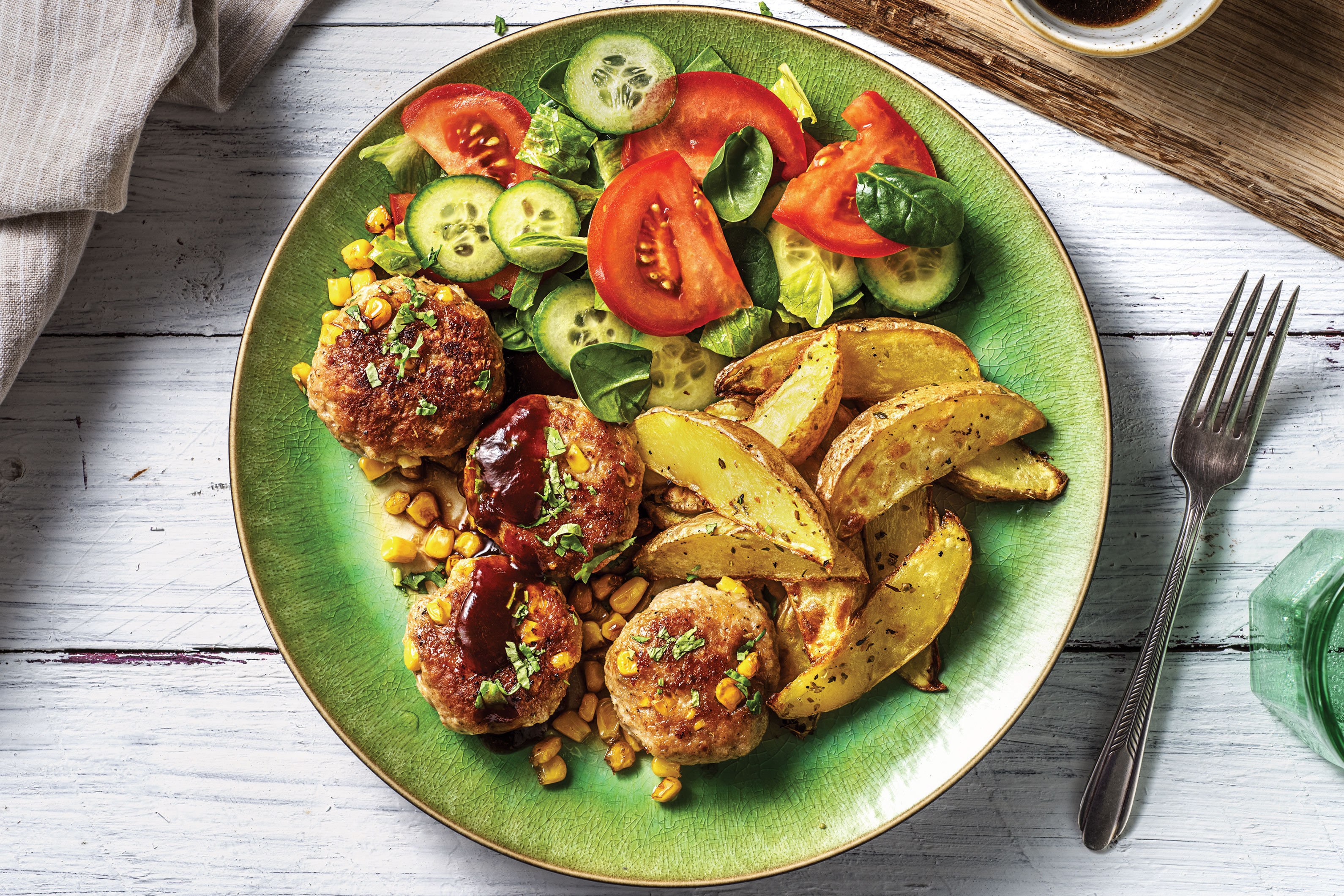 Southwestern Pork Rissoles Recipe | HelloFresh