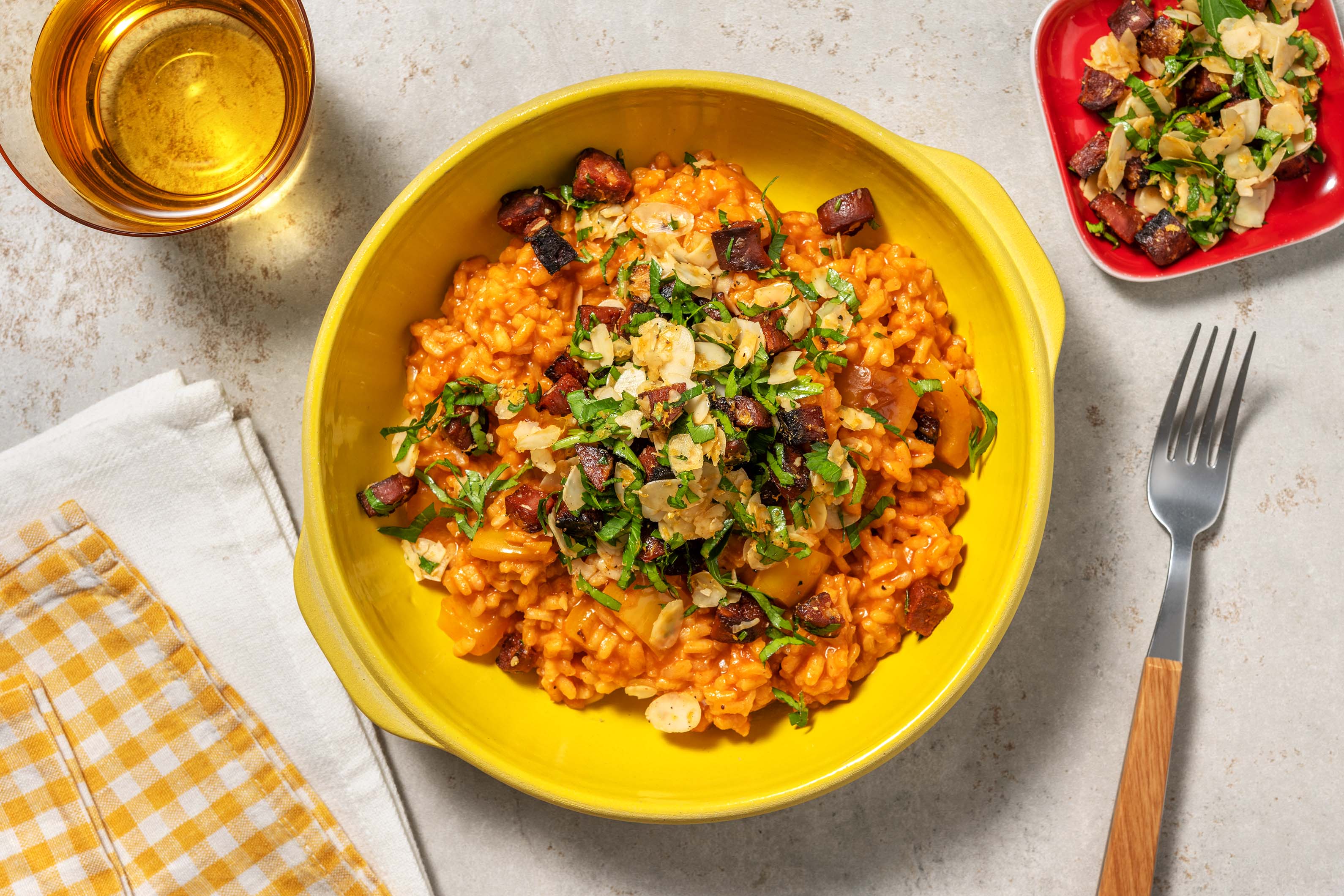 Spanish Chorizo and Pepper Rice Recipe | HelloFresh