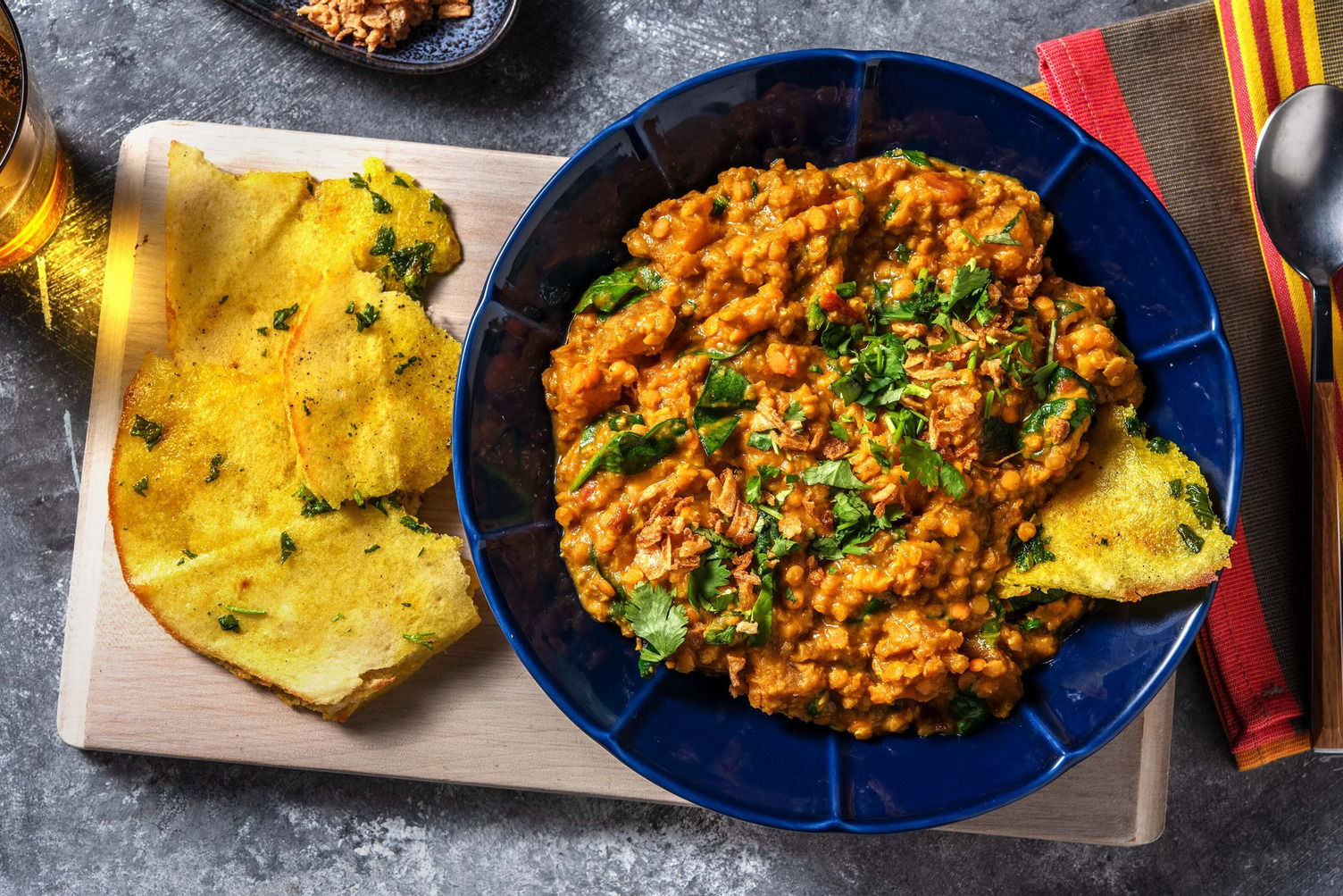 Spiced Red Lentil and Squash Stew Recipe | HelloFresh