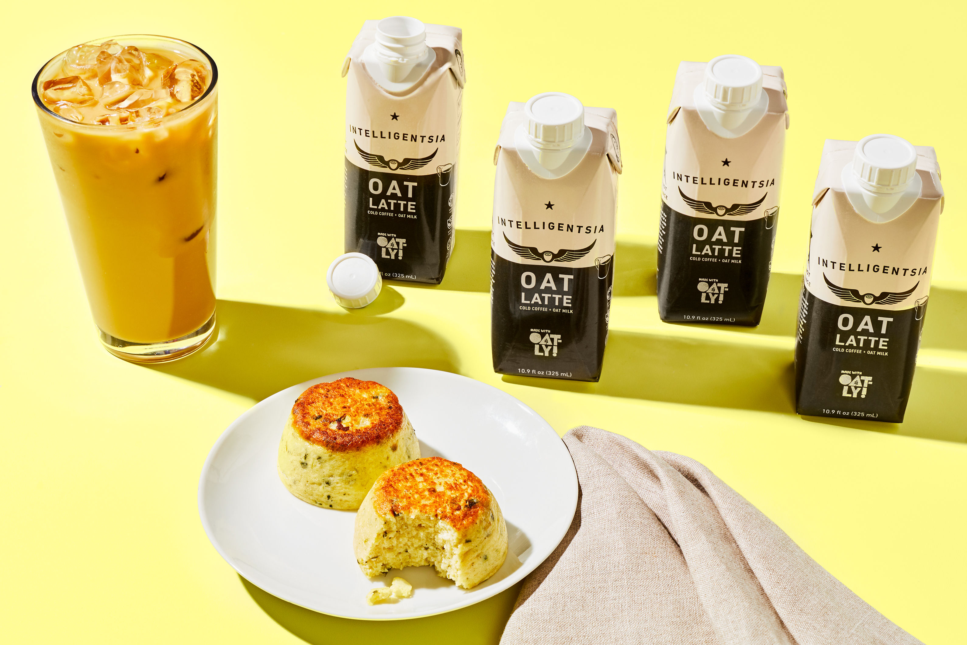 Spinach & Feta Egg Bites + Oat Lattes Recipe | HelloFresh