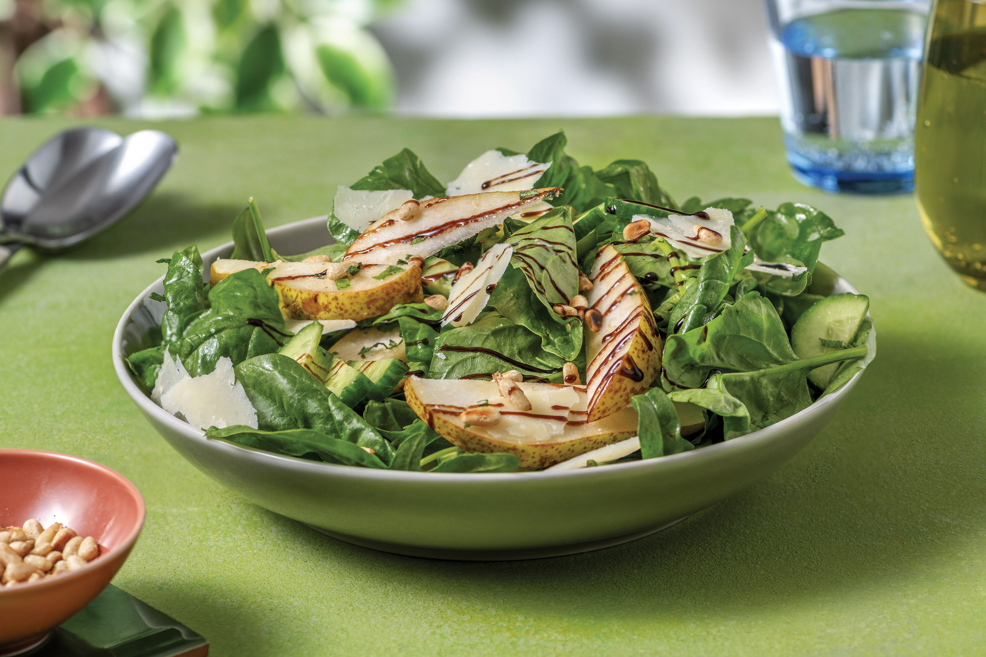 Spinach, Rocket & Pear Salad Recipe | HelloFresh