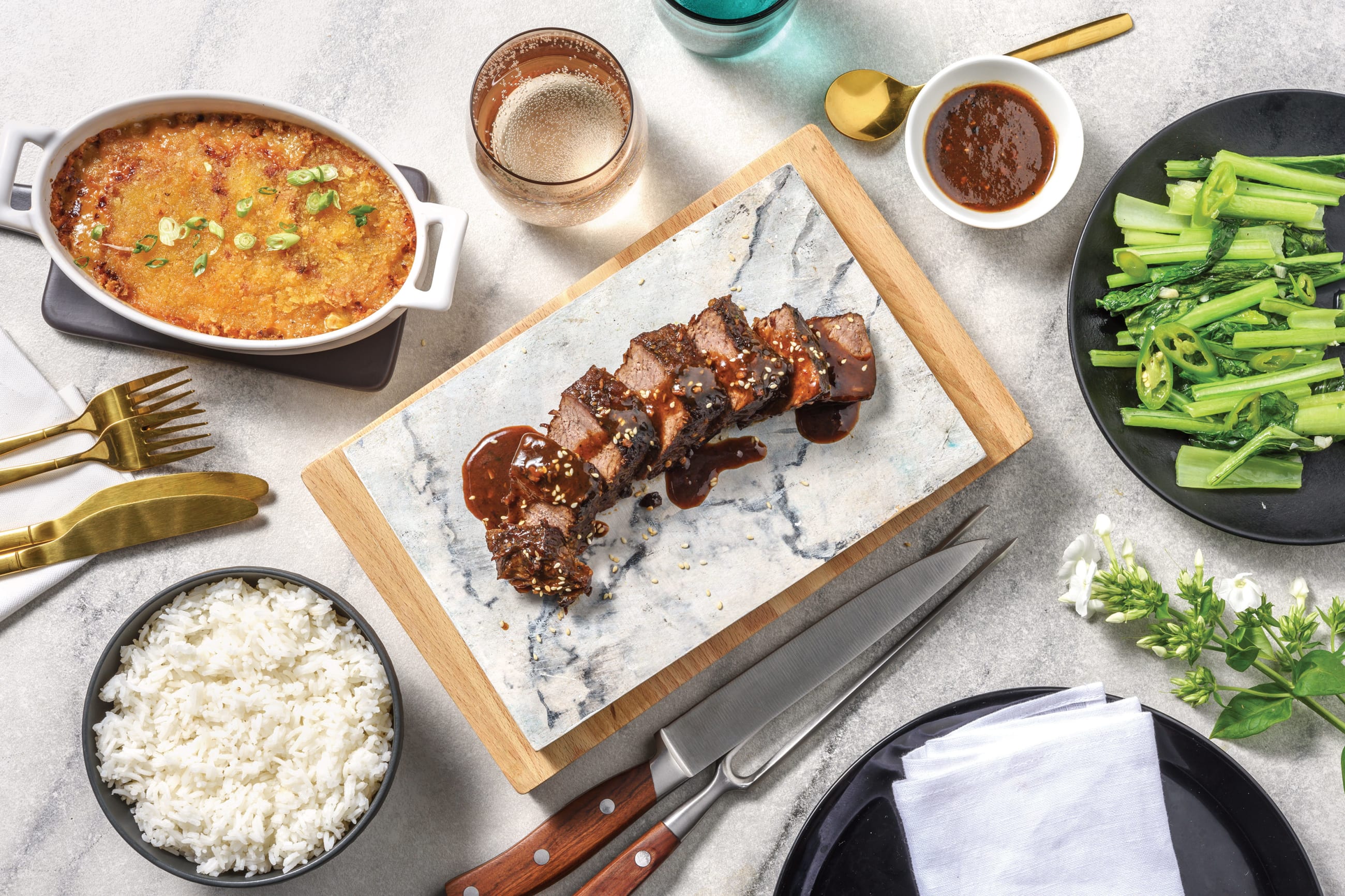 Korean-Style Beef Brisket Banquet Recipe | HelloFresh