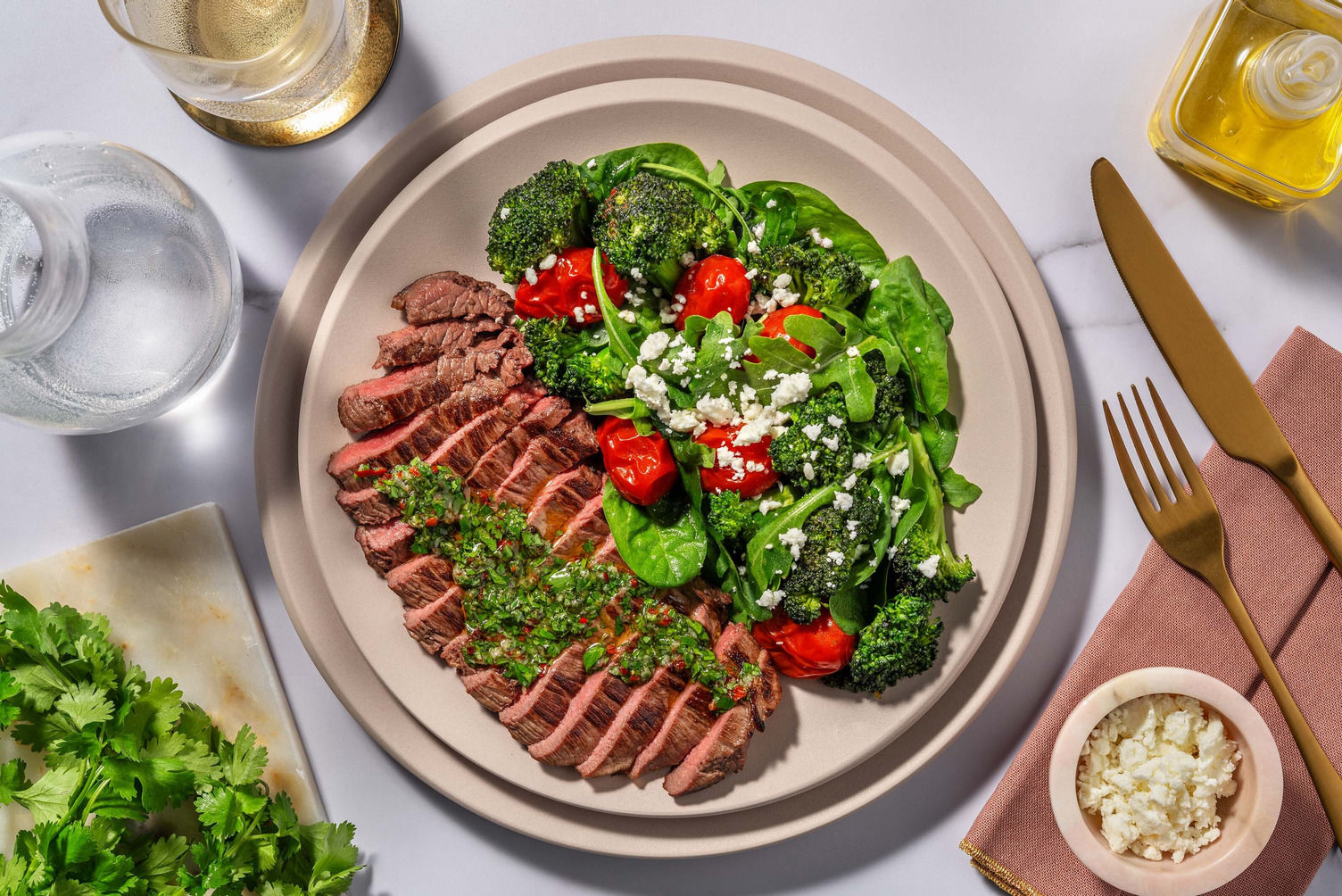 Steak with Chimichurri Recipe | HelloFresh