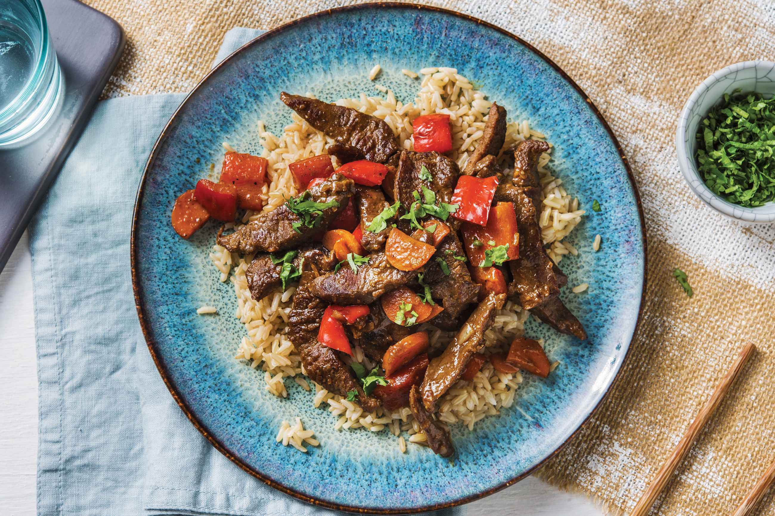 Sticky Miso Beef Stir-Fry Recipe | HelloFresh