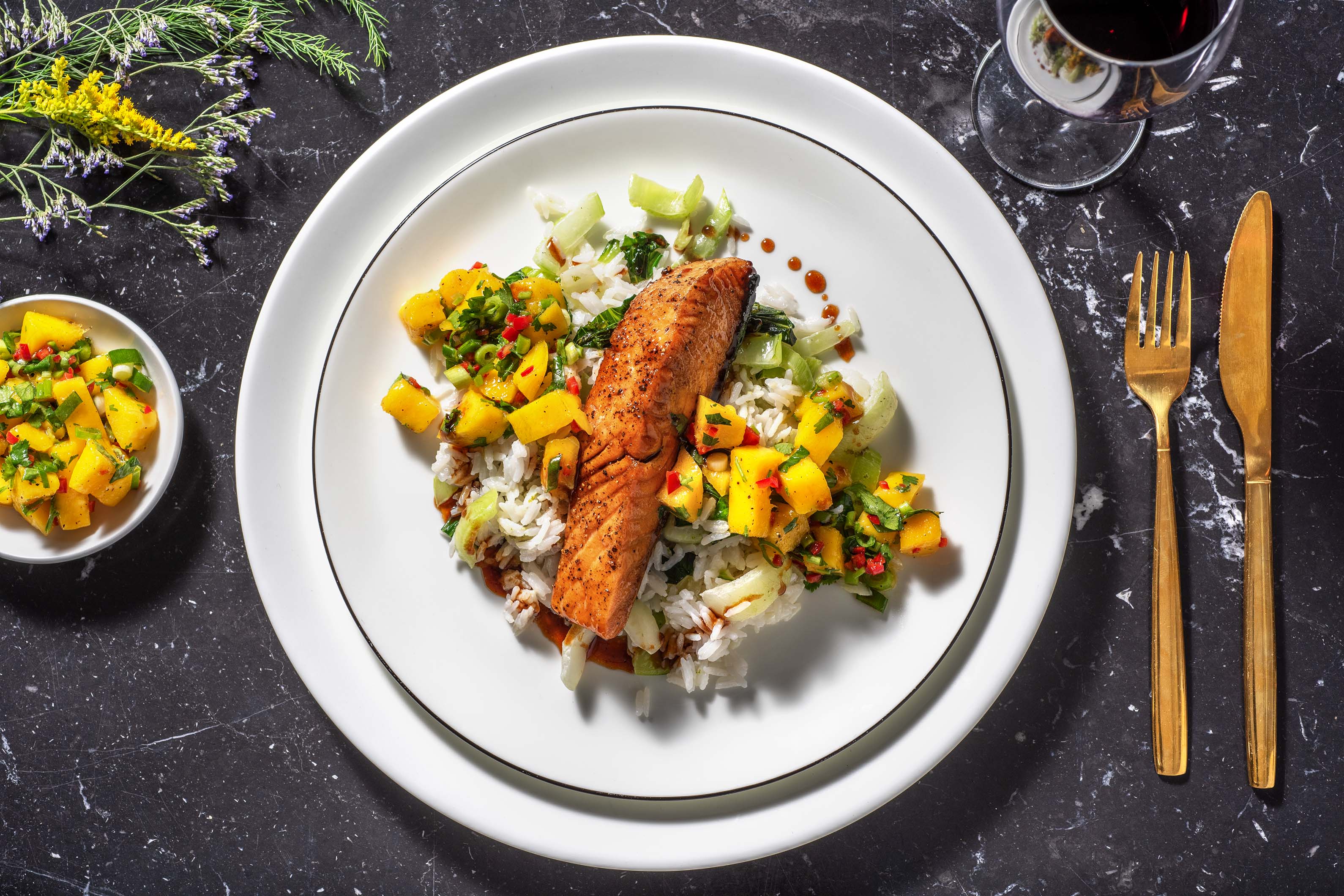 Sticky Honey and Soy Salmon Recipe | HelloFresh