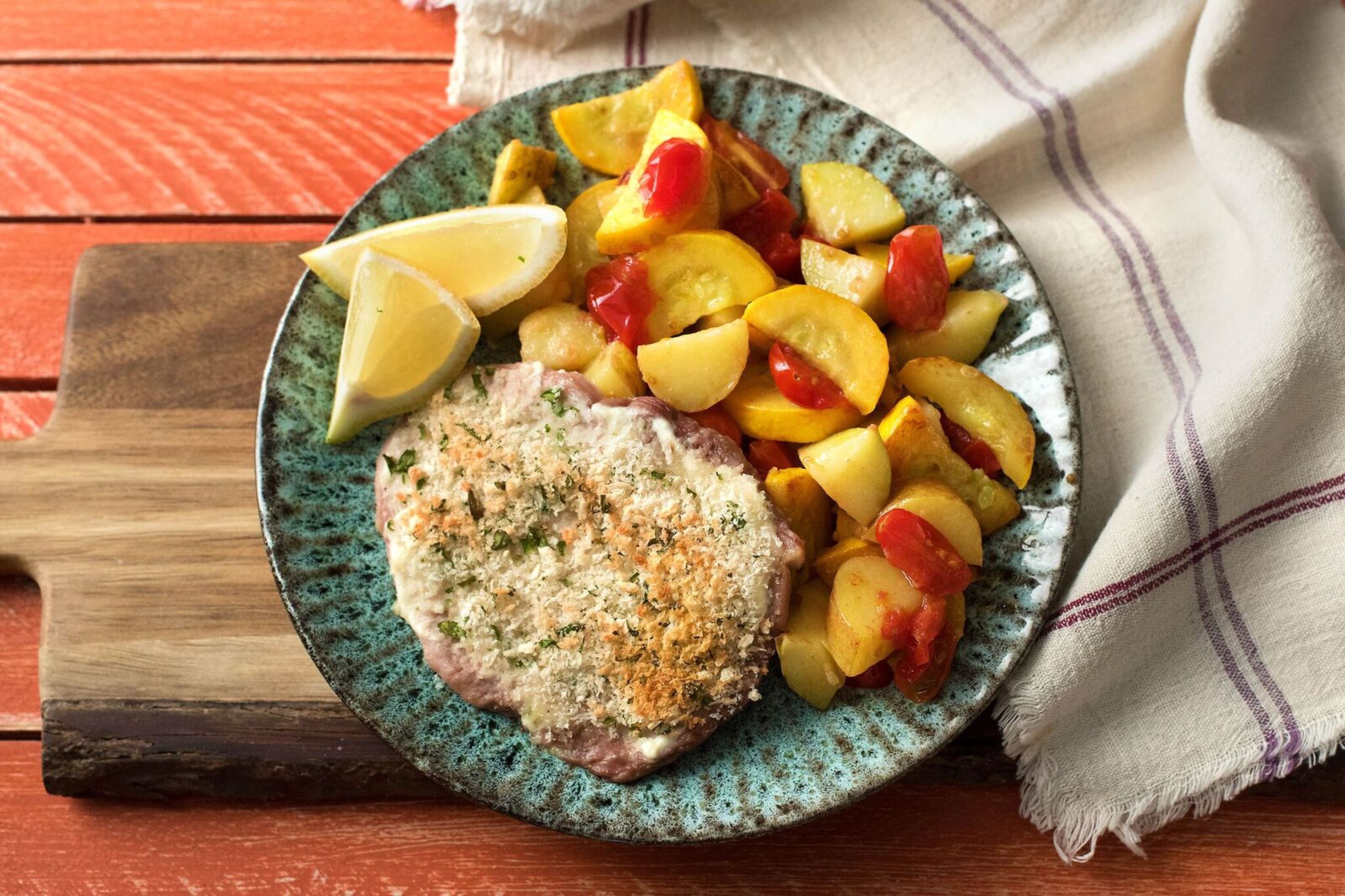 Summertime Pork Schnitzel Recipe | HelloFresh