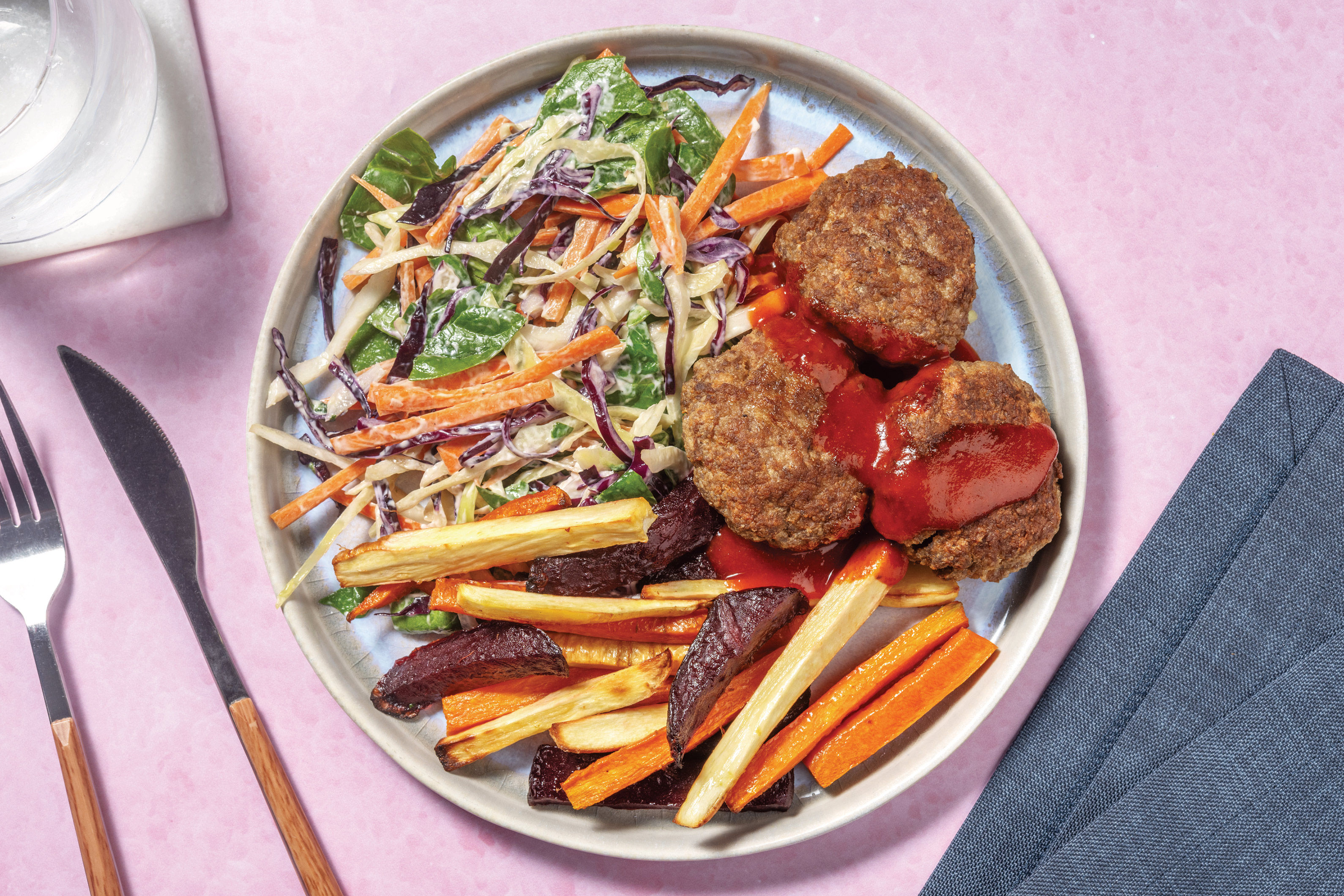 Sweet Peri Peri Venison & Beef Rissoles Recipe | HelloFresh