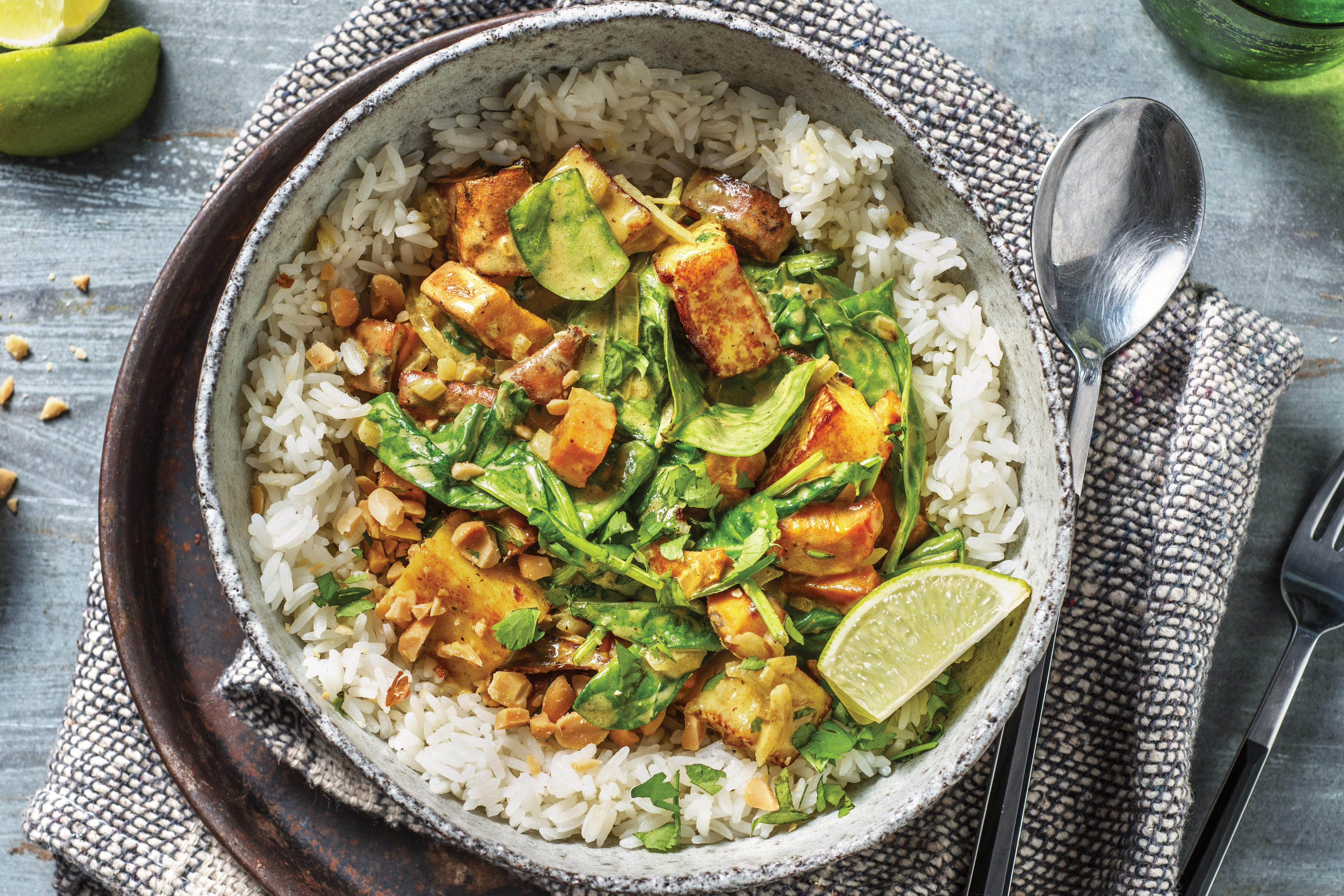 Sweet Potato, Spinach and Paneer Curry Recipe | HelloFresh