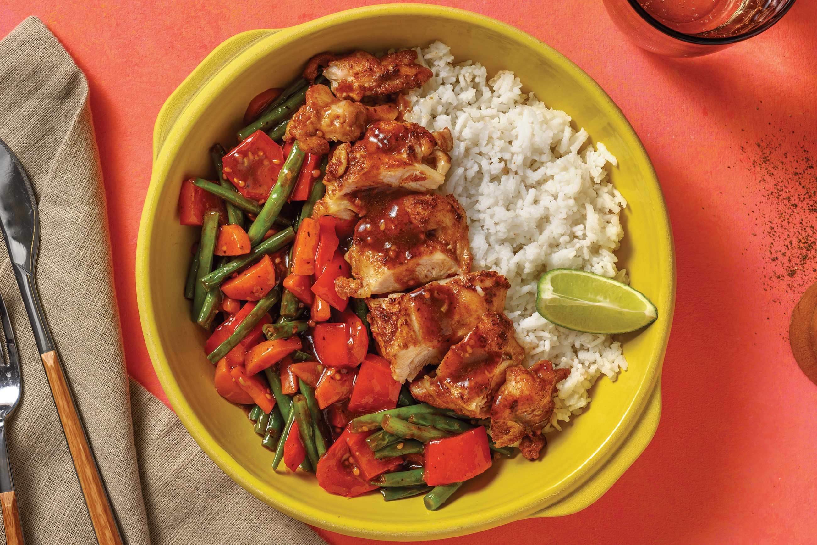 Sweet & Sticky Chicken Recipe | HelloFresh