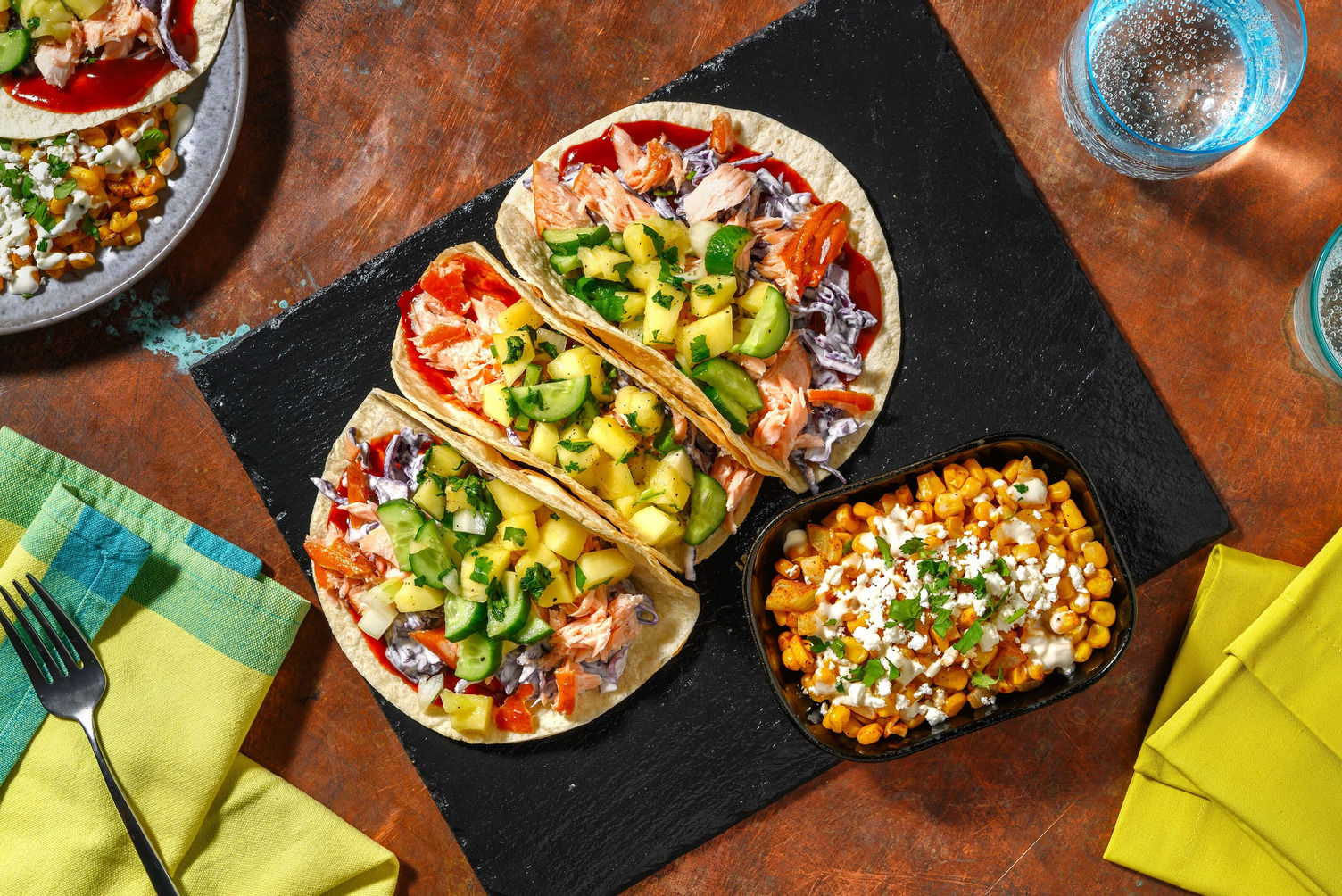 Sweet n' Smoky Salmon Tacos Recipe | HelloFresh