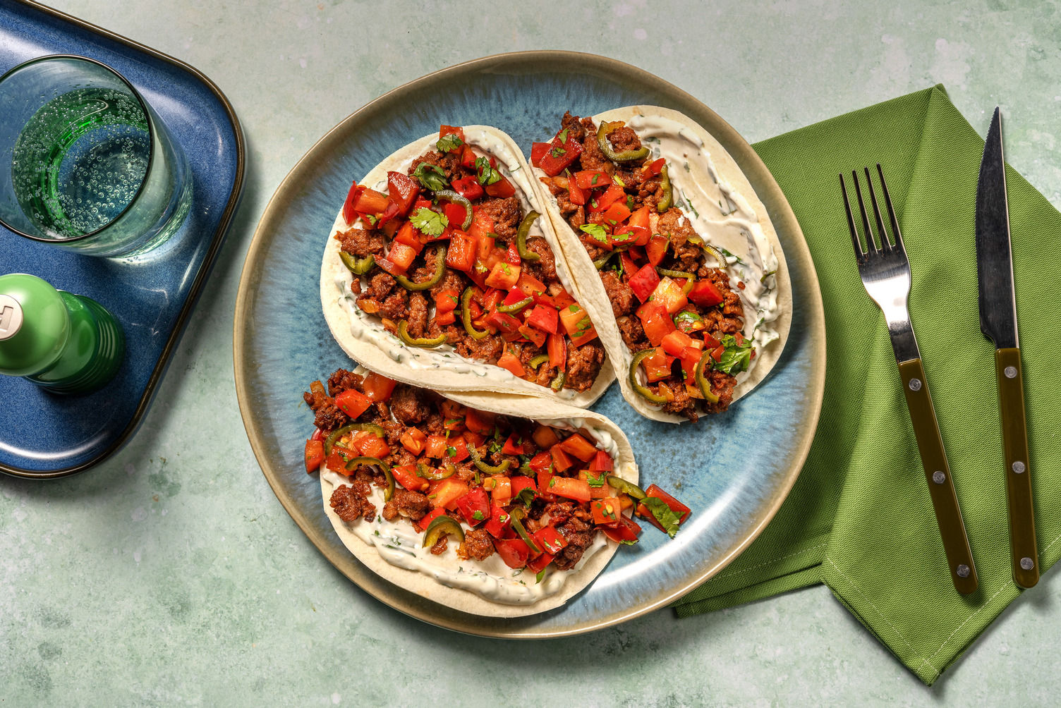 Tex-Mex Veggie Tacos Recipe | HelloFresh