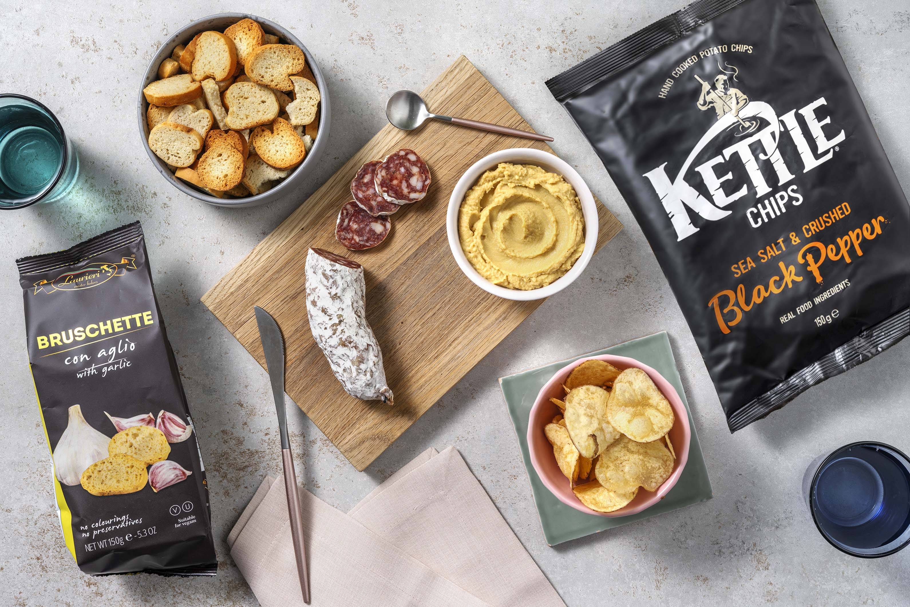 Tapasplank - klein Recept | HelloFresh