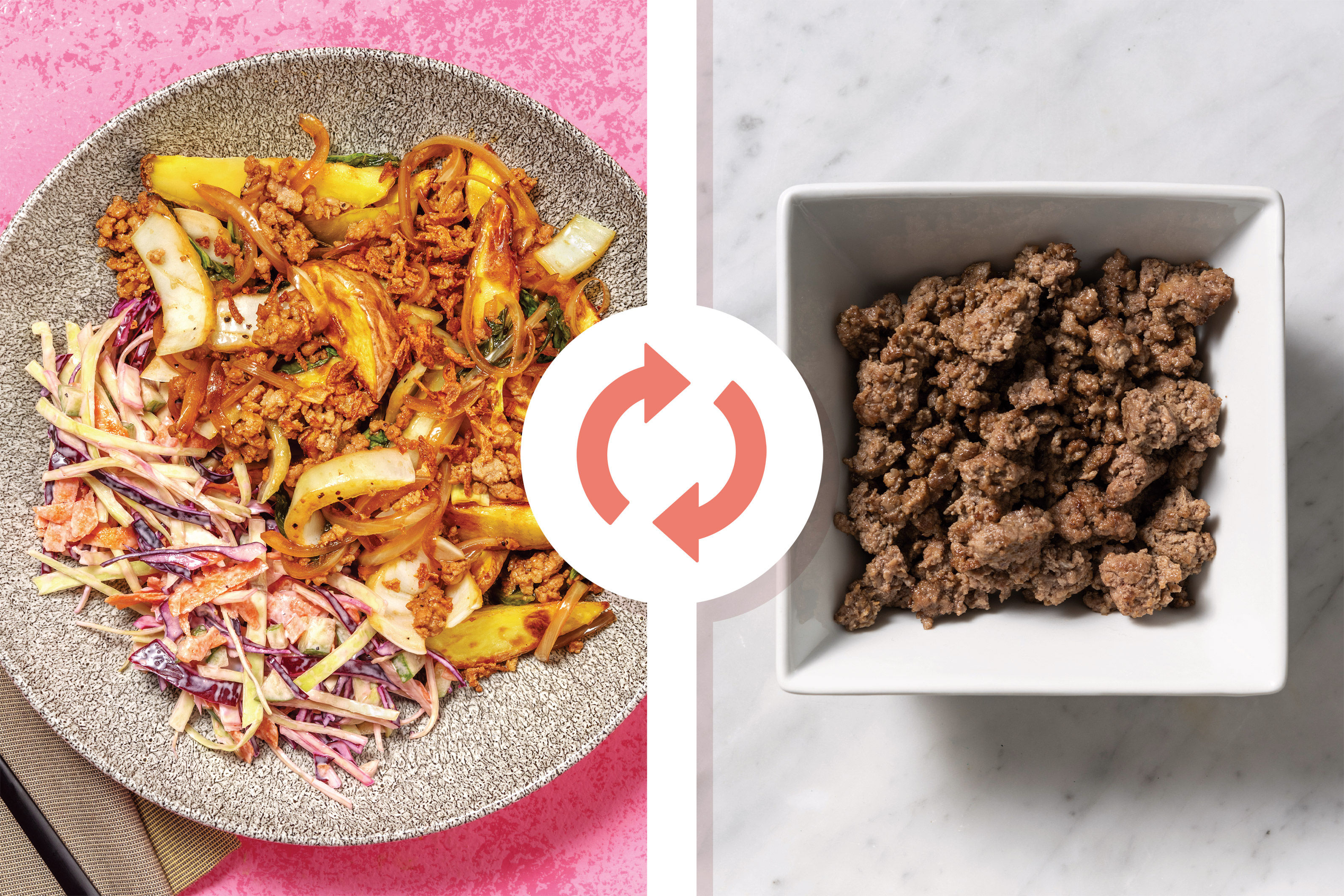 Teriyaki Beef Loaded Wedges Recipe | HelloFresh